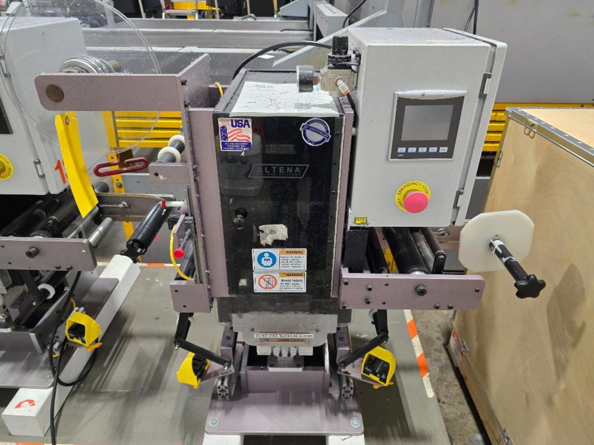 { Choice of lots: 178, 179 } Altena Reel-To-Reel Heat Press Machine ...
