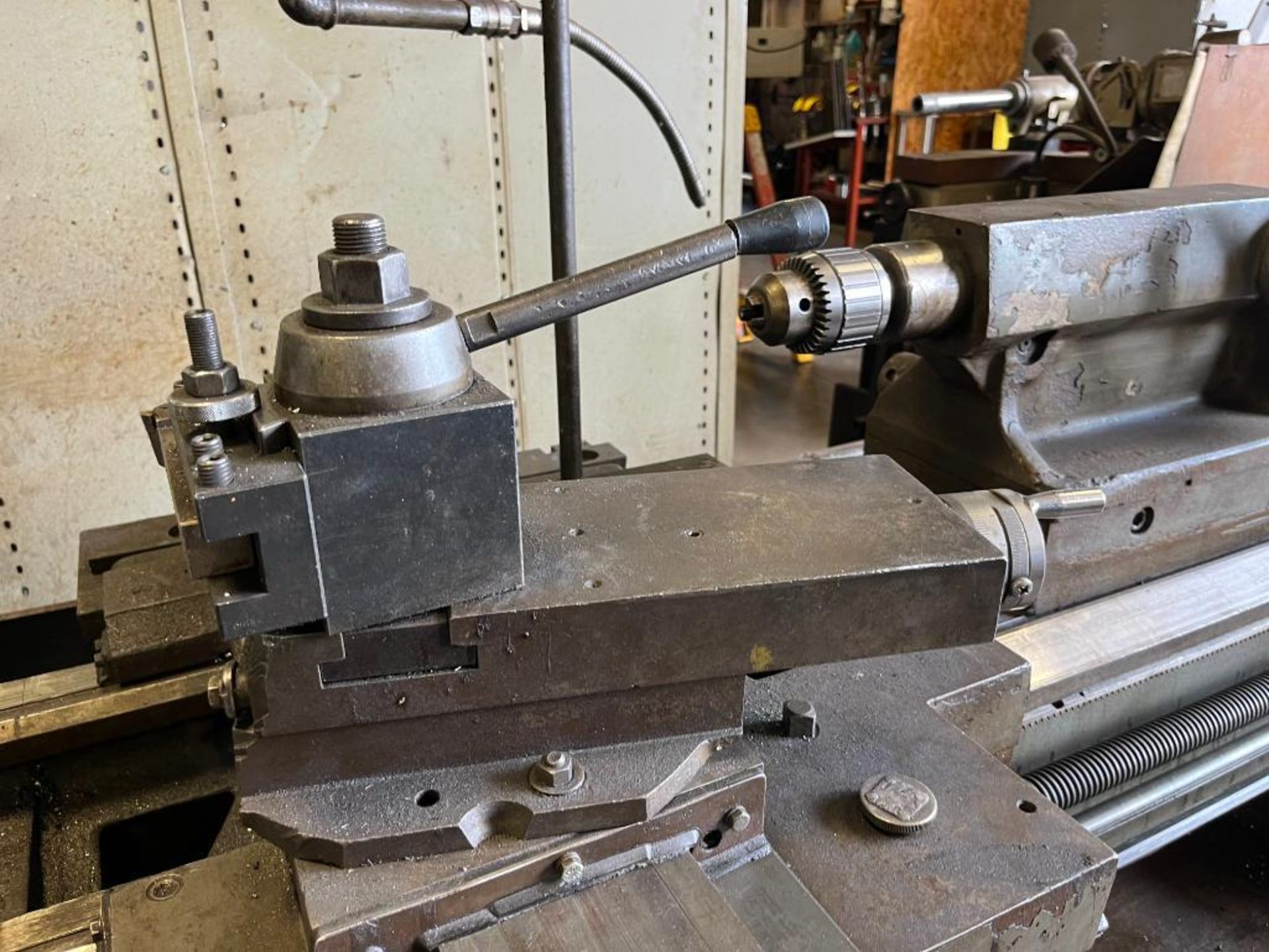 Summit Engine Lathe, 120" Bed, 20" Turning Radius, (2) Steady Rests ...