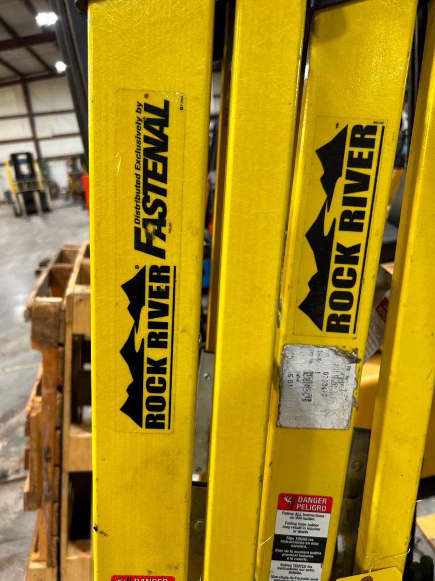 (2) Rock River 6' Fiberglass Ladders