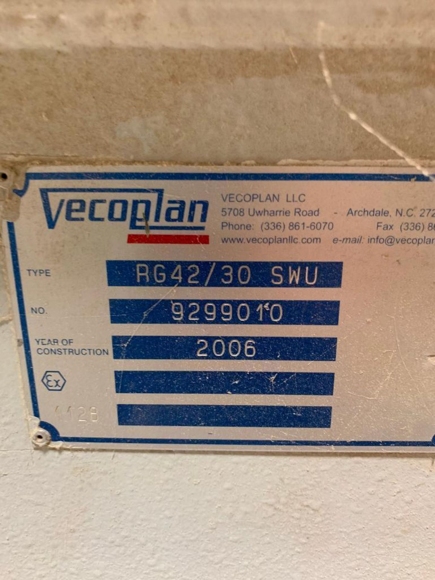 2006 Vecoplan Retech Rotary Grinder, Type RG42/30 SWU, S/N 9299010 ...