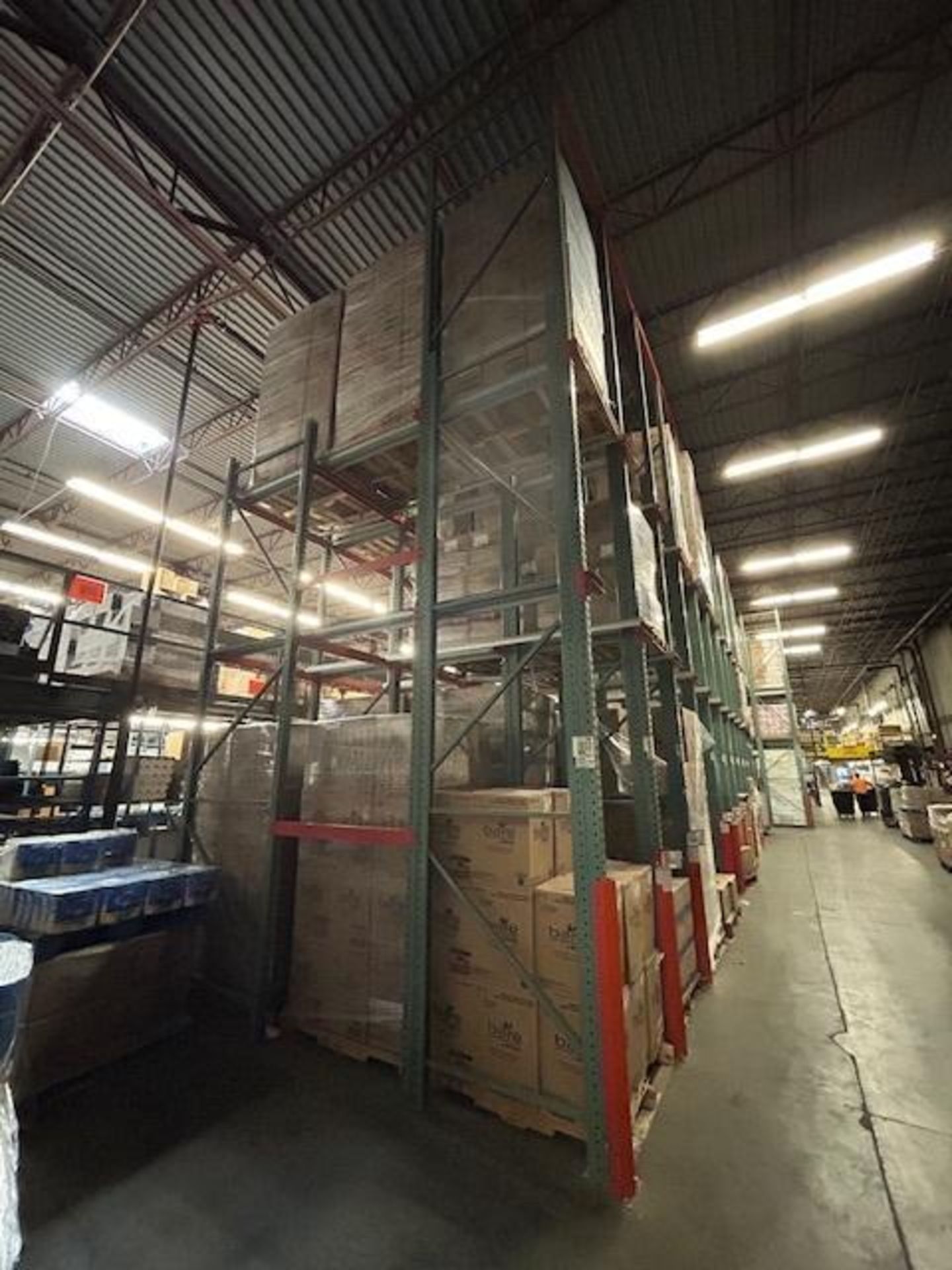 (200) Pallet Positions of INTERLAKE Drive-In Pallet Rack