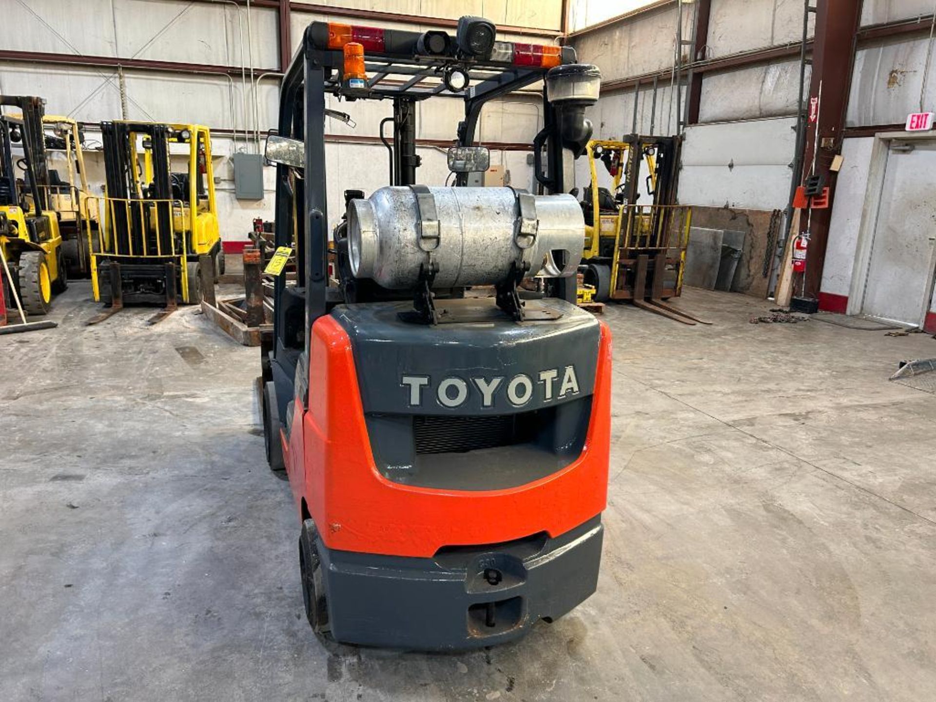 Toyota 6,000-LB. Capacity Forklift, Model 8FGCU30, S/N 65869, LPG ...