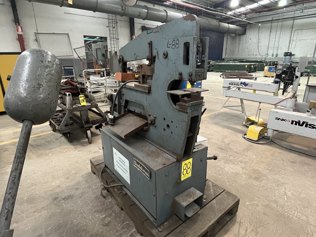 SCOTCHMAN Press, Model 4014 C, Serial No. 5351FF493, 230V, Order No ...