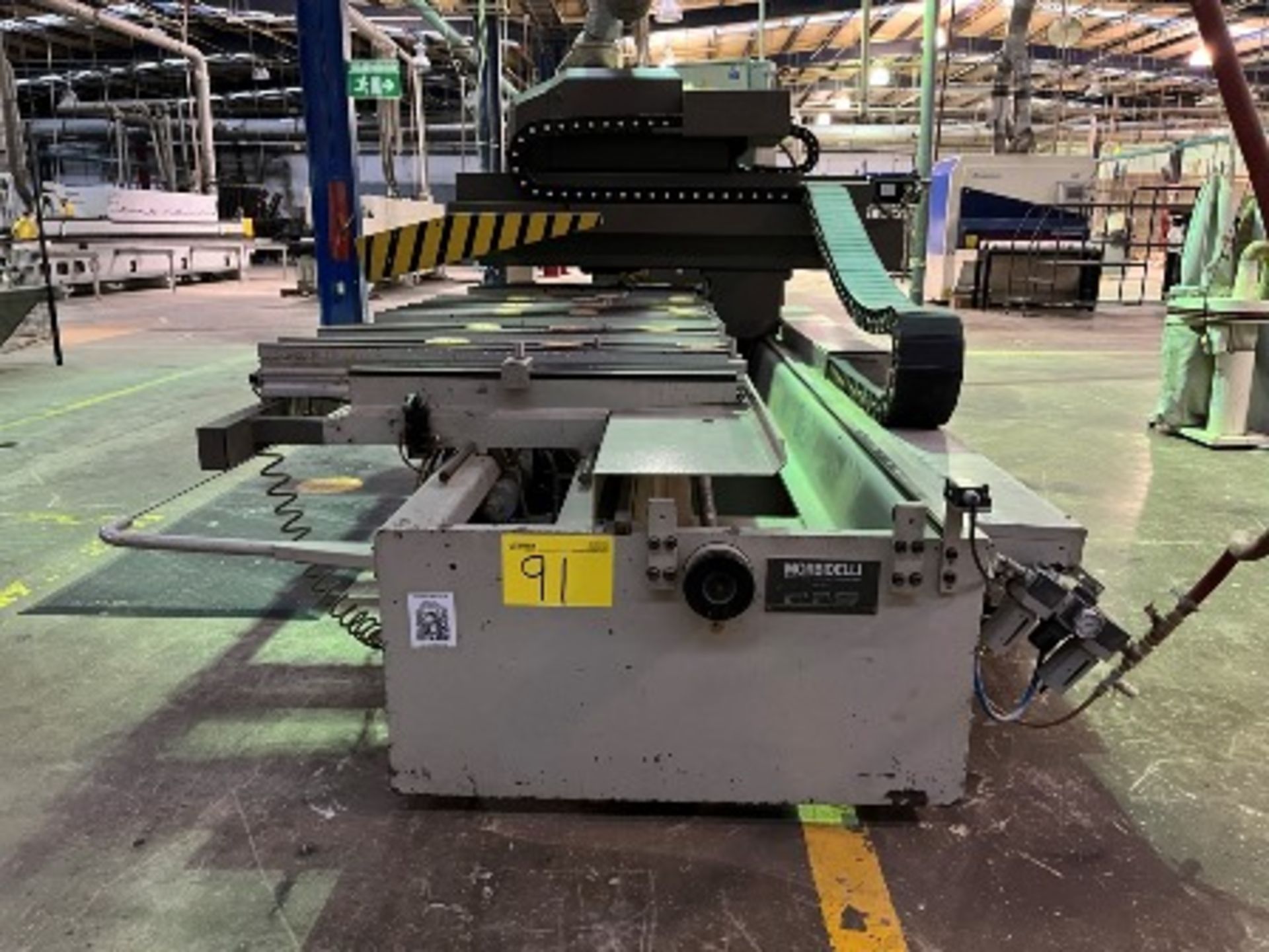 CNC Router Marca MORBIDELLI , Modelo AUTHOR 504, No de serie AL 1242, Año 1993, 380V; Incluye 1 R