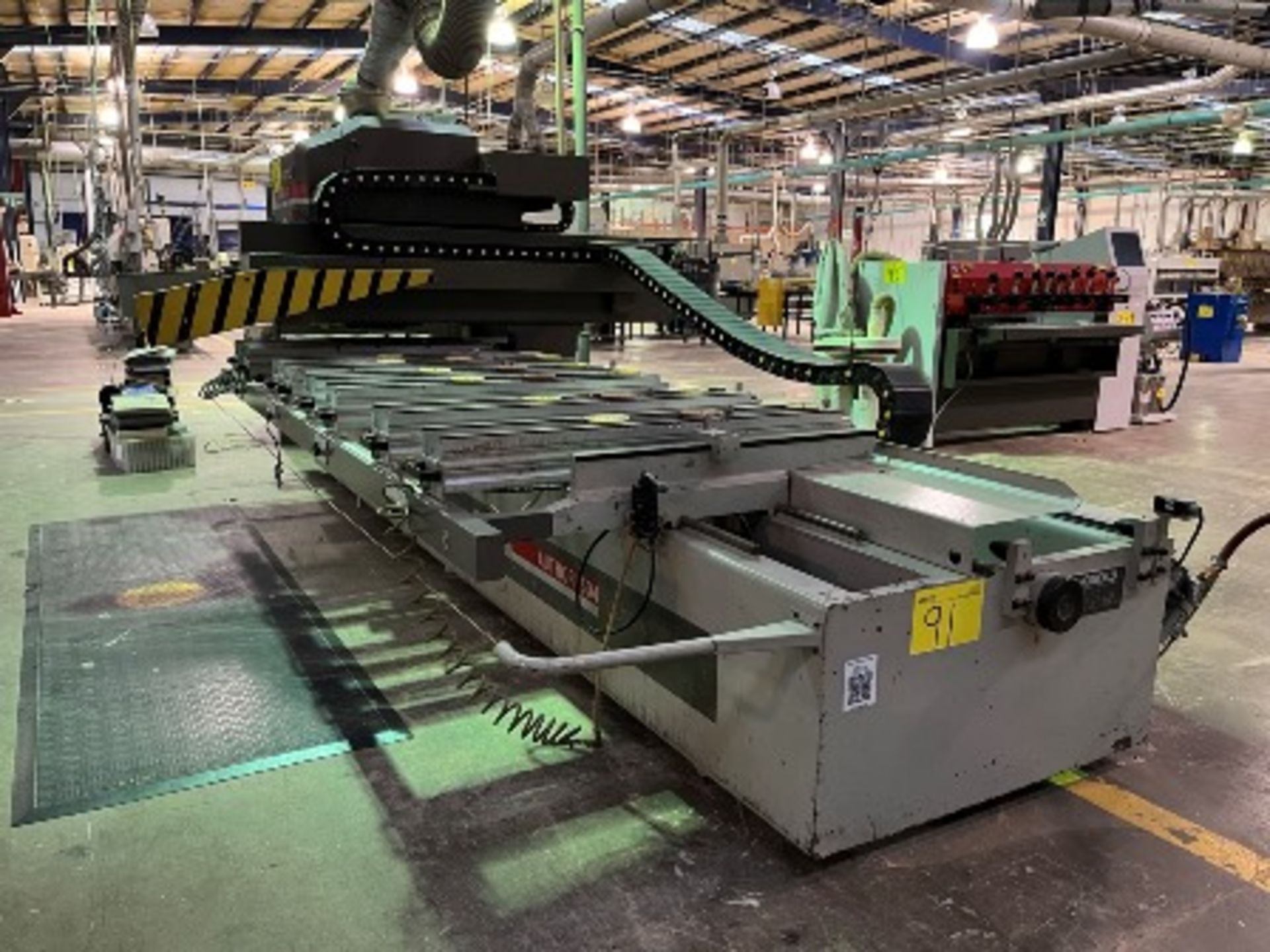 CNC Router Marca MORBIDELLI , Modelo AUTHOR 504, No de serie AL 1242, Año 1993, 380V; Incluye 1 R