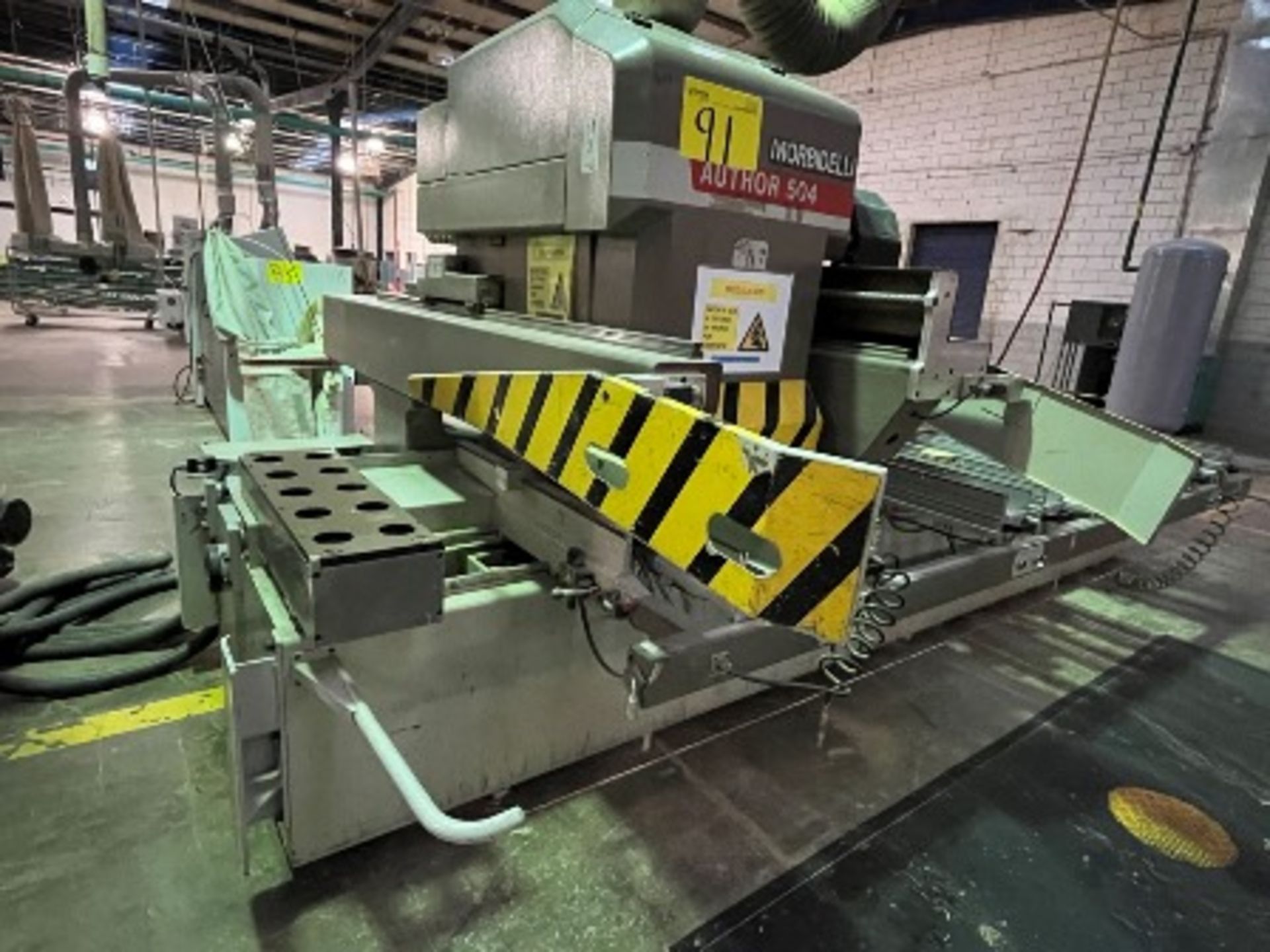 CNC Router Marca MORBIDELLI , Modelo AUTHOR 504, No de serie AL 1242, Año 1993, 380V; Incluye 1 R