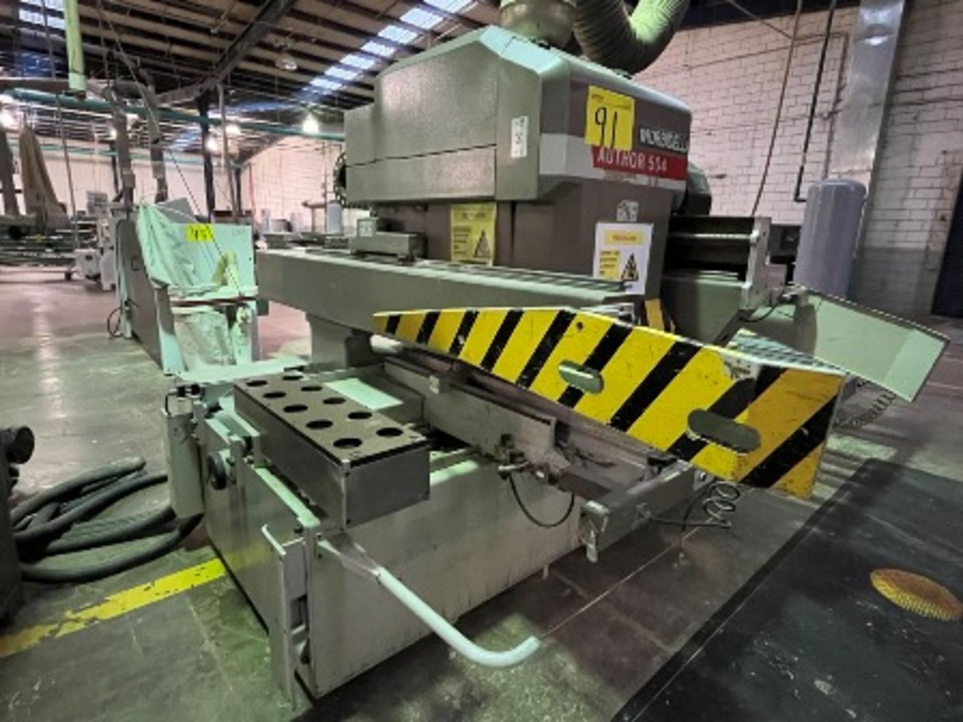 CNC Router Marca MORBIDELLI , Modelo AUTHOR 504, No de serie AL 1242, Año 1993, 380V; Incluye 1 R