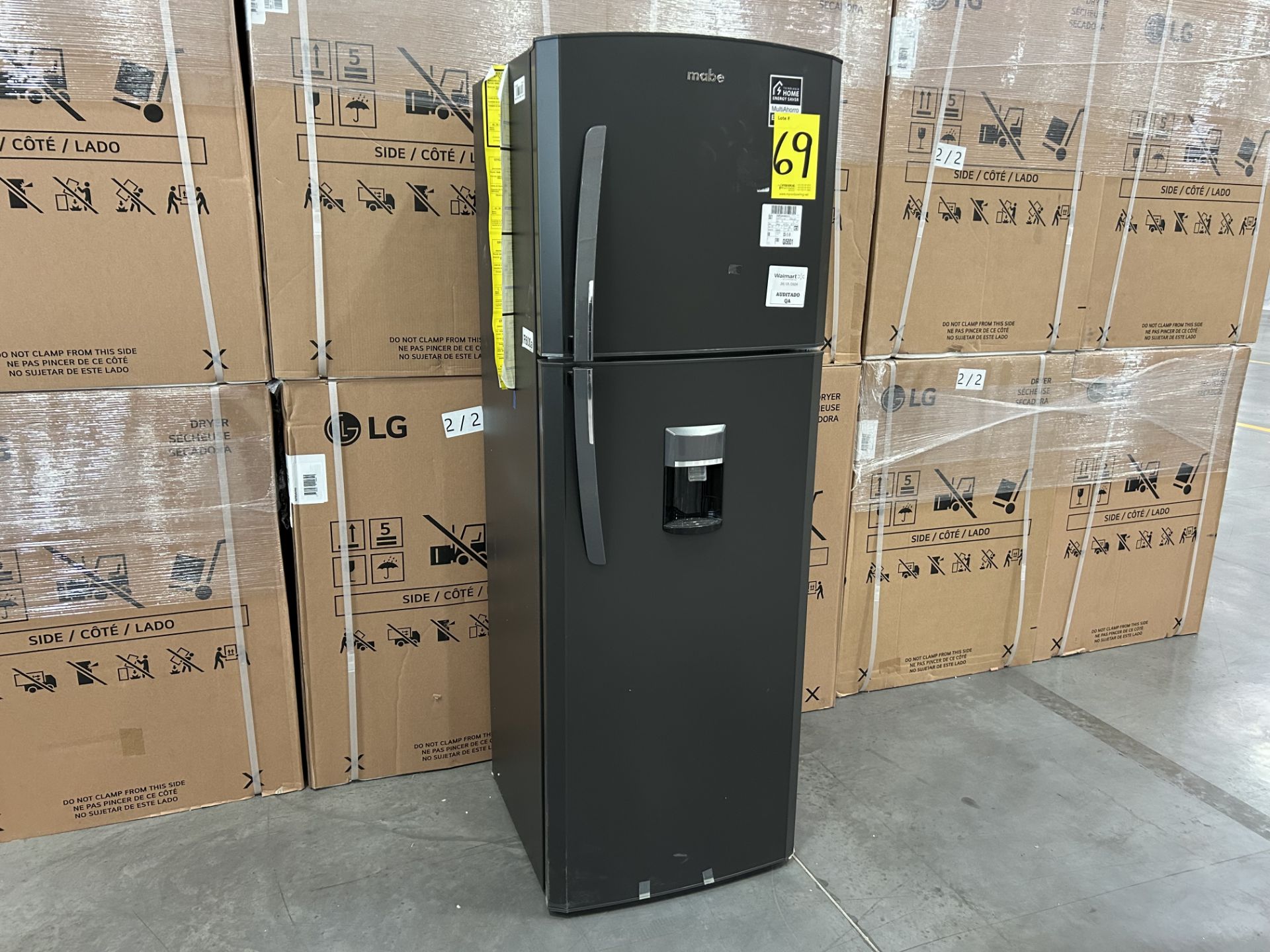 Refrigerador con dispensador de agua Marca MABE, Modelo RMA300FJMR ...