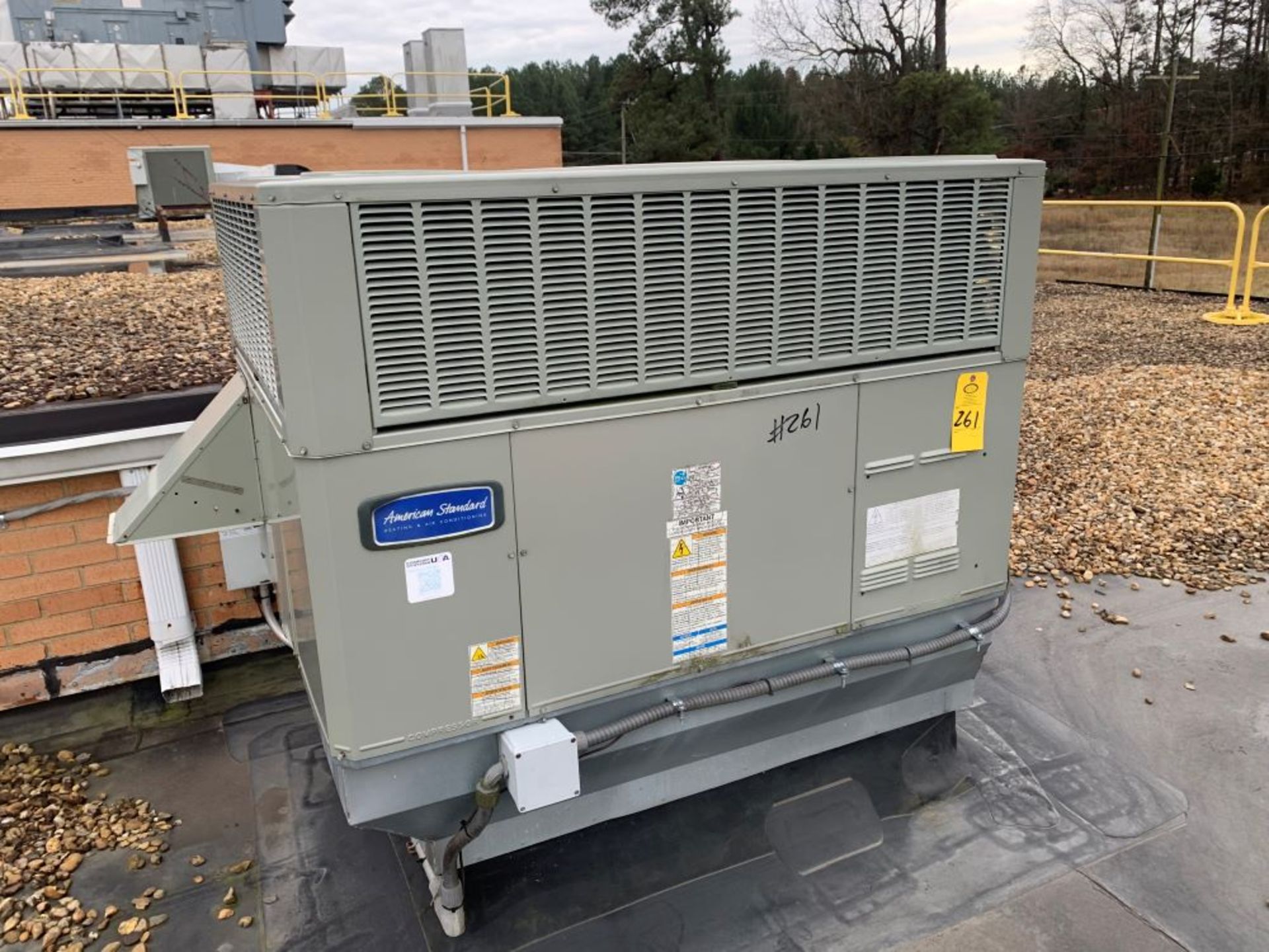 American Standard Mdl. 4WCC3048A3000BA Air Conditioner, Ser ...