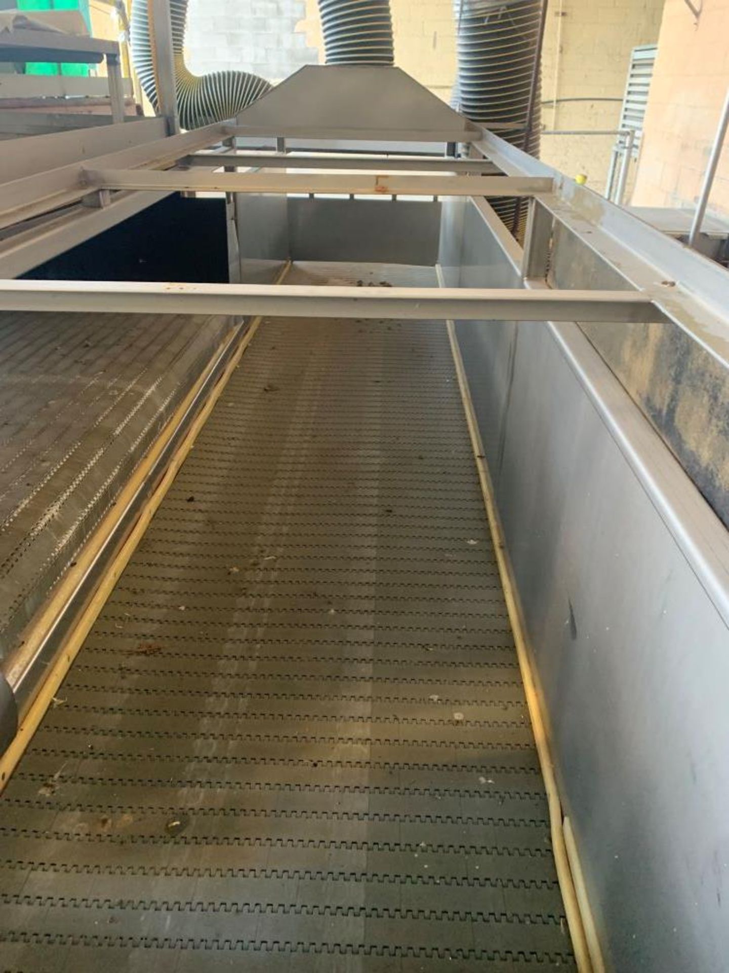 (Qty 2) Bird Cage Stainless Steel Conveyors, 3' wide X 30' long ...