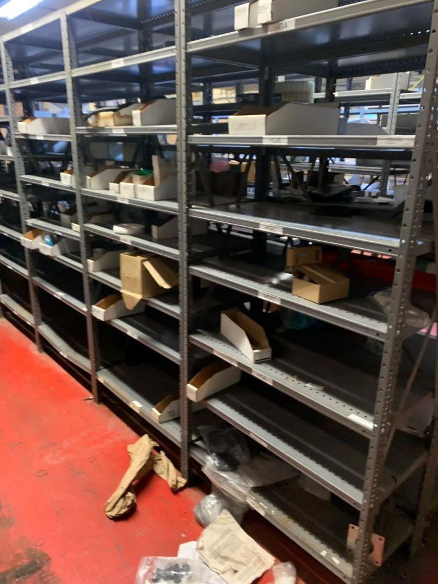 Lot of Remaining Parts and Racks in parts room