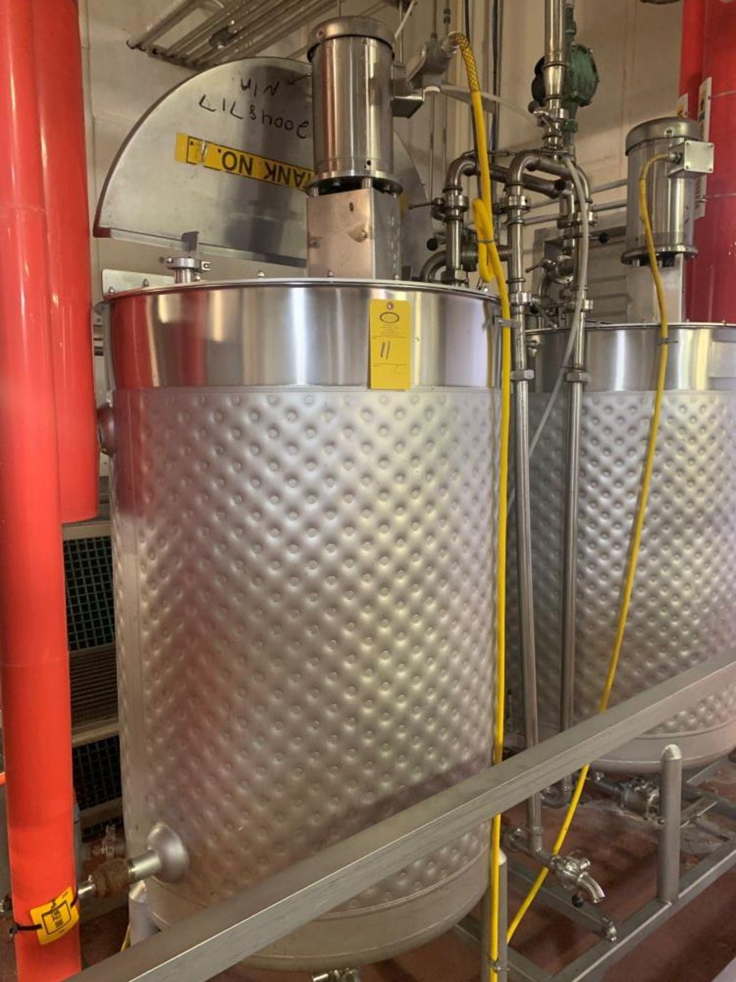 (Qty 2) C.A.T. Brine Chill Tanks with mixer, Ser. #70926301B-6 & Ser ...