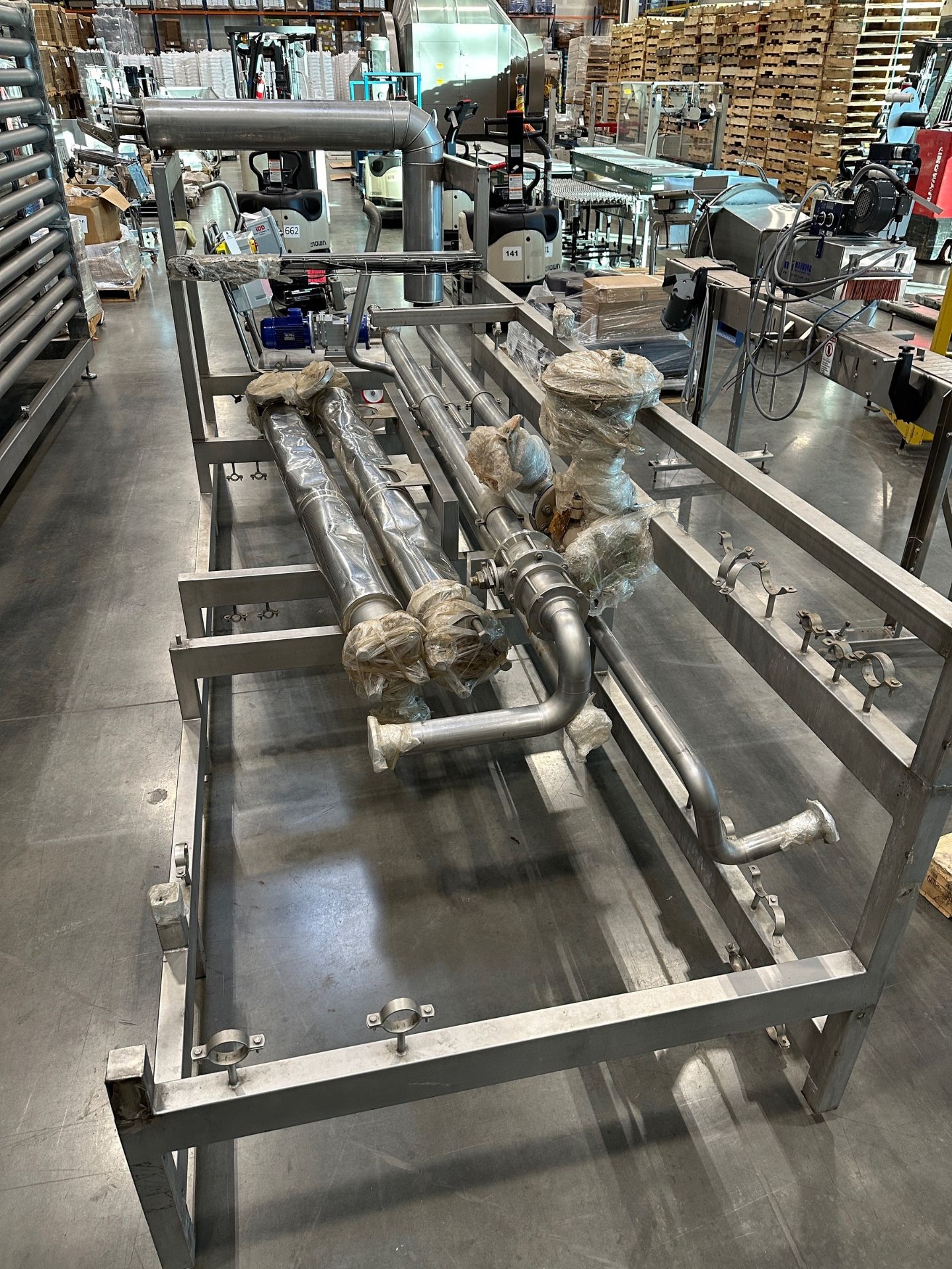 GEA Stainless Steel UHT Tube in Tube Juice Processing System with Pumps ...