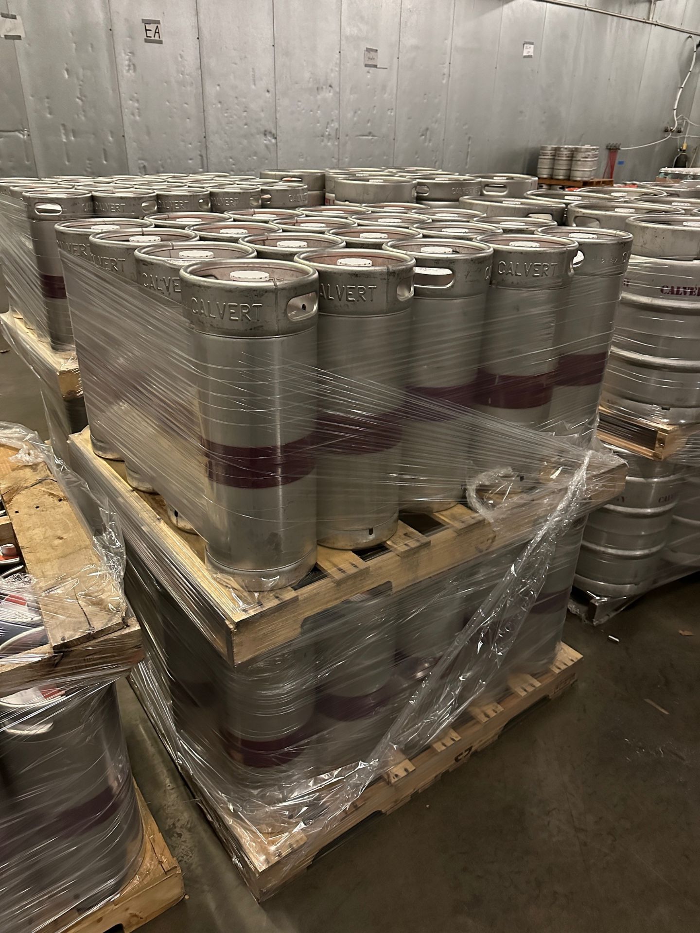 (60) Stainless Steel Sixtel Kegs | Required Rigging and Loading Fee for ...