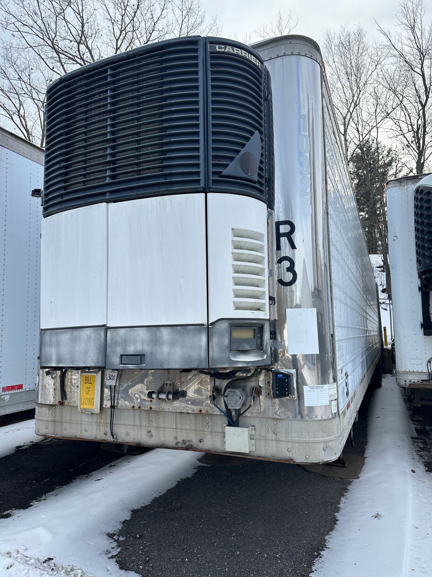 53' Wabash Semi-Trailer with Carrier Transicold Reefer Unit - 13 ...