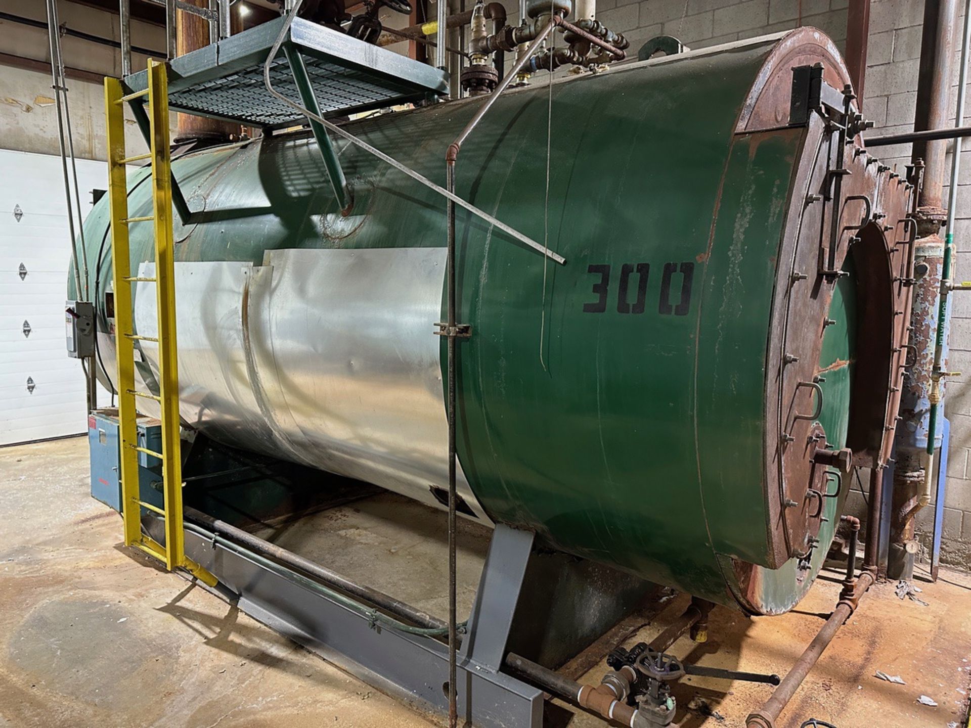 300 HP Johnston Boiler with Webster HD Series Heater currently in good ...