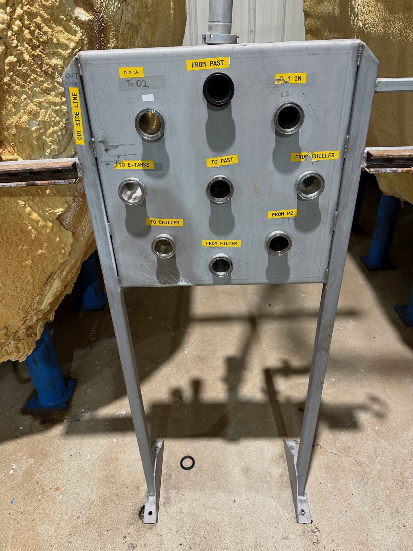 Lot of (2) Stainless Steel Manifolds (1 Outside - 1 Inside) | Required ...