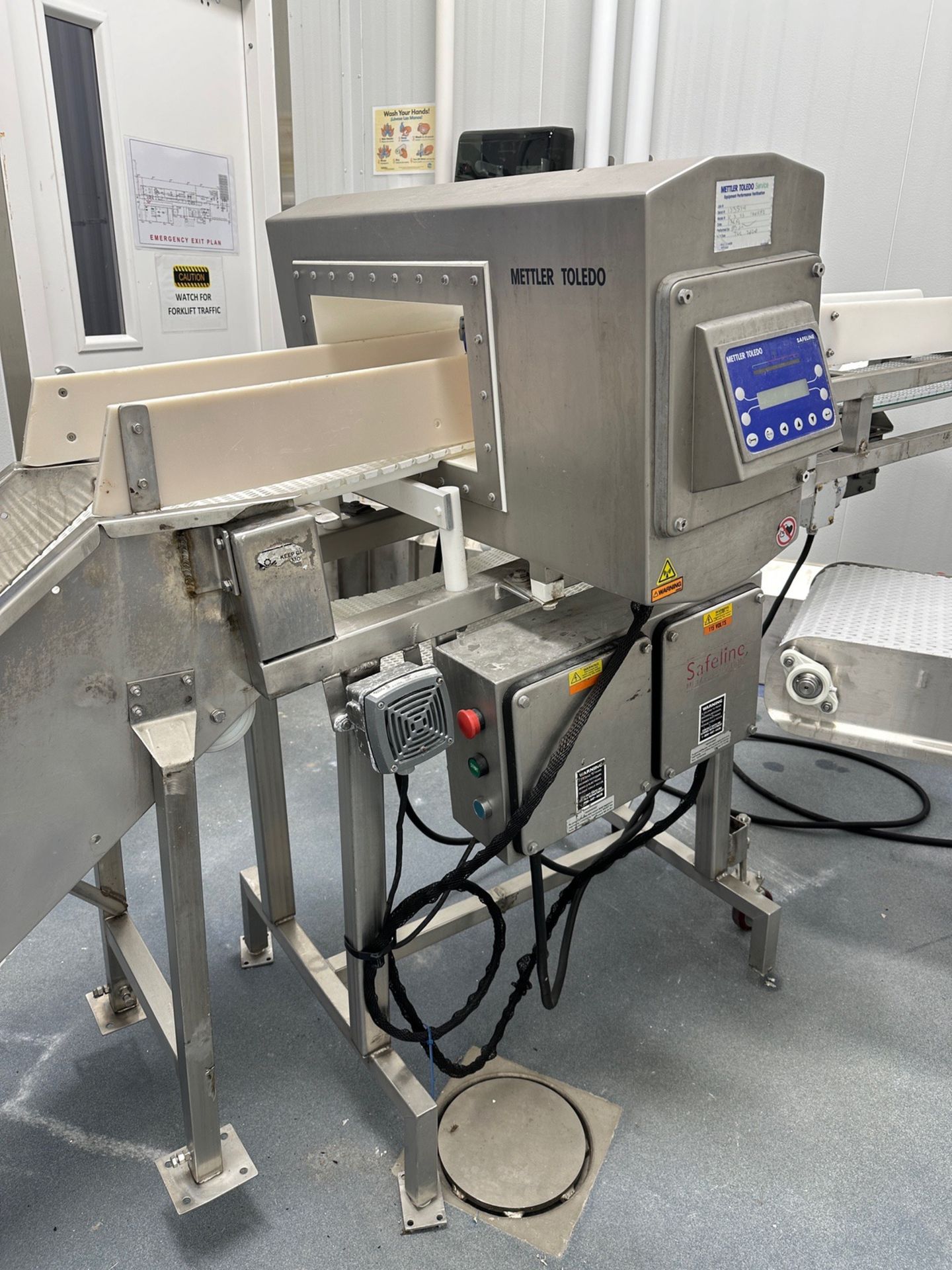 Mettler Toledo Safeline Metal Detector, 15.5" Aperture Width x 7.25 ...
