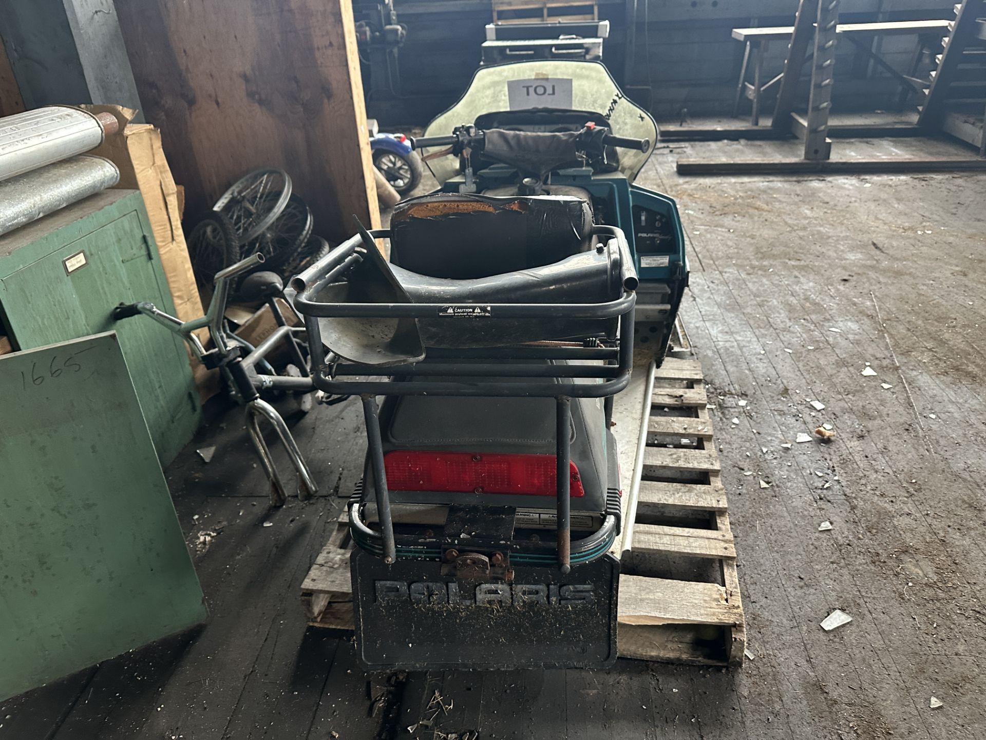 Polaris Indy Trail IFS Snowmobile, Hrs Read: 502 (We have been told it ...