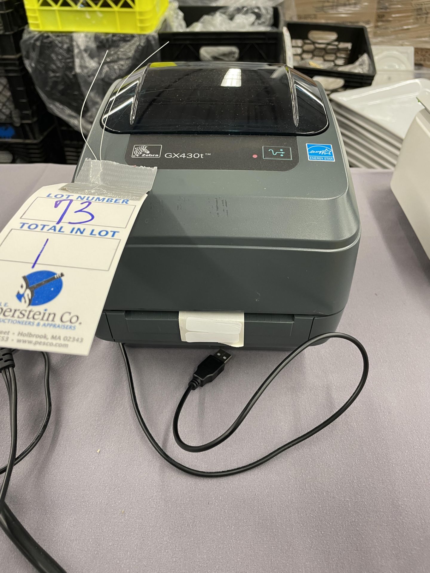 Zebra #GX430T Thermal Label Printer