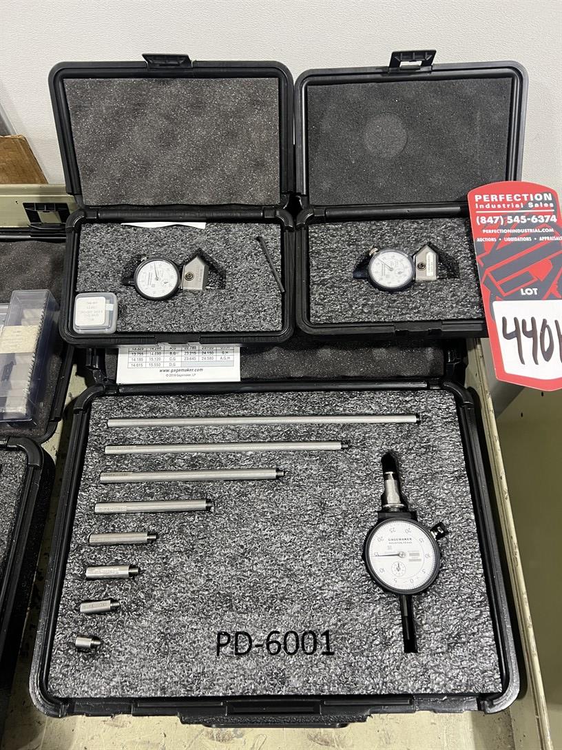 { Choice of lots: 440H } Lot Comprising GAGEMAKER TH-3002B and TH-3001V ...