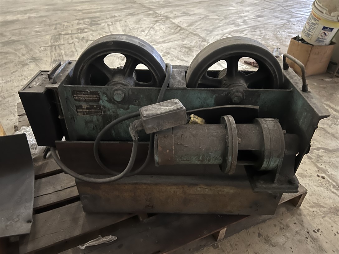ARONSON SPRD3 Tank Turning Roll, 3000 Lb Capacity, w/ PRI3 Idle Rolls ...