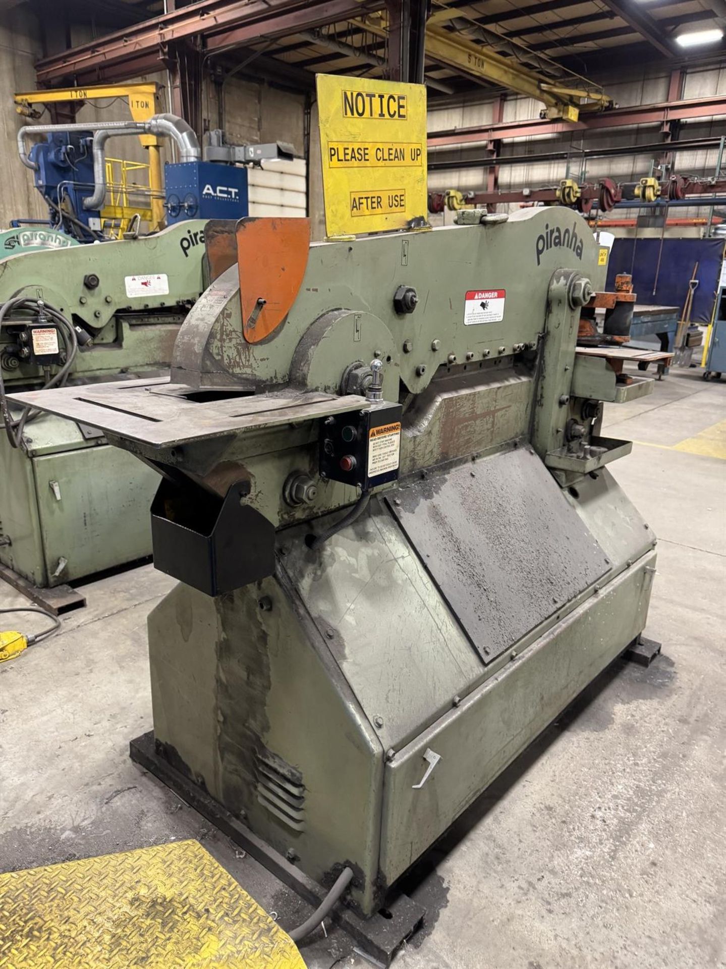 PIRANHA P70 70-Ton Ironworkers, s/n 1027