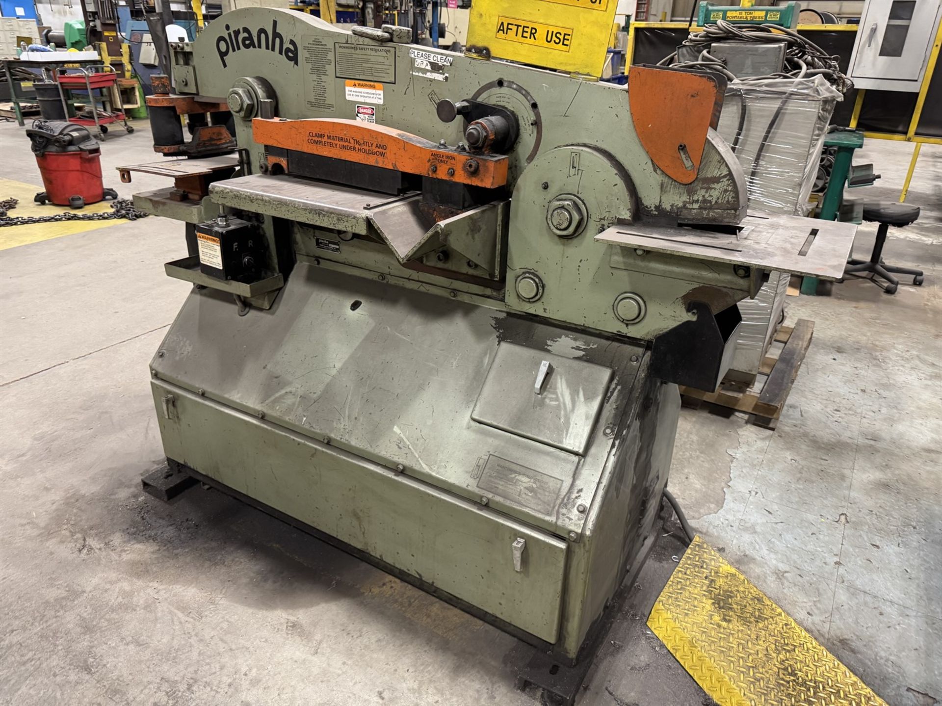 PIRANHA P70 70-Ton Ironworkers, s/n 1027