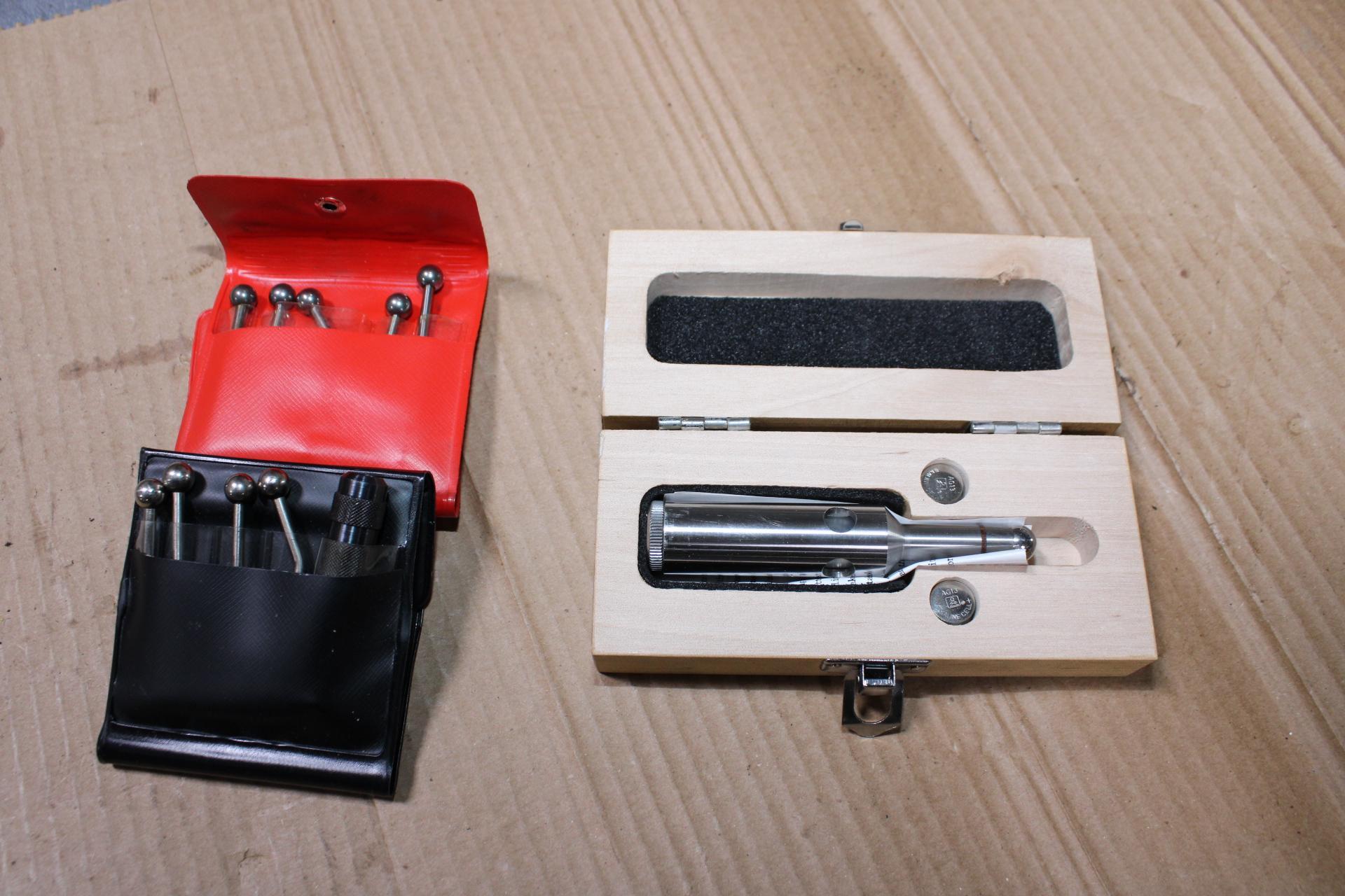 LOT OF WIGGLER SETS (2): (1) Brown & Sharpe, (1) Starrett & (1) Shars ...