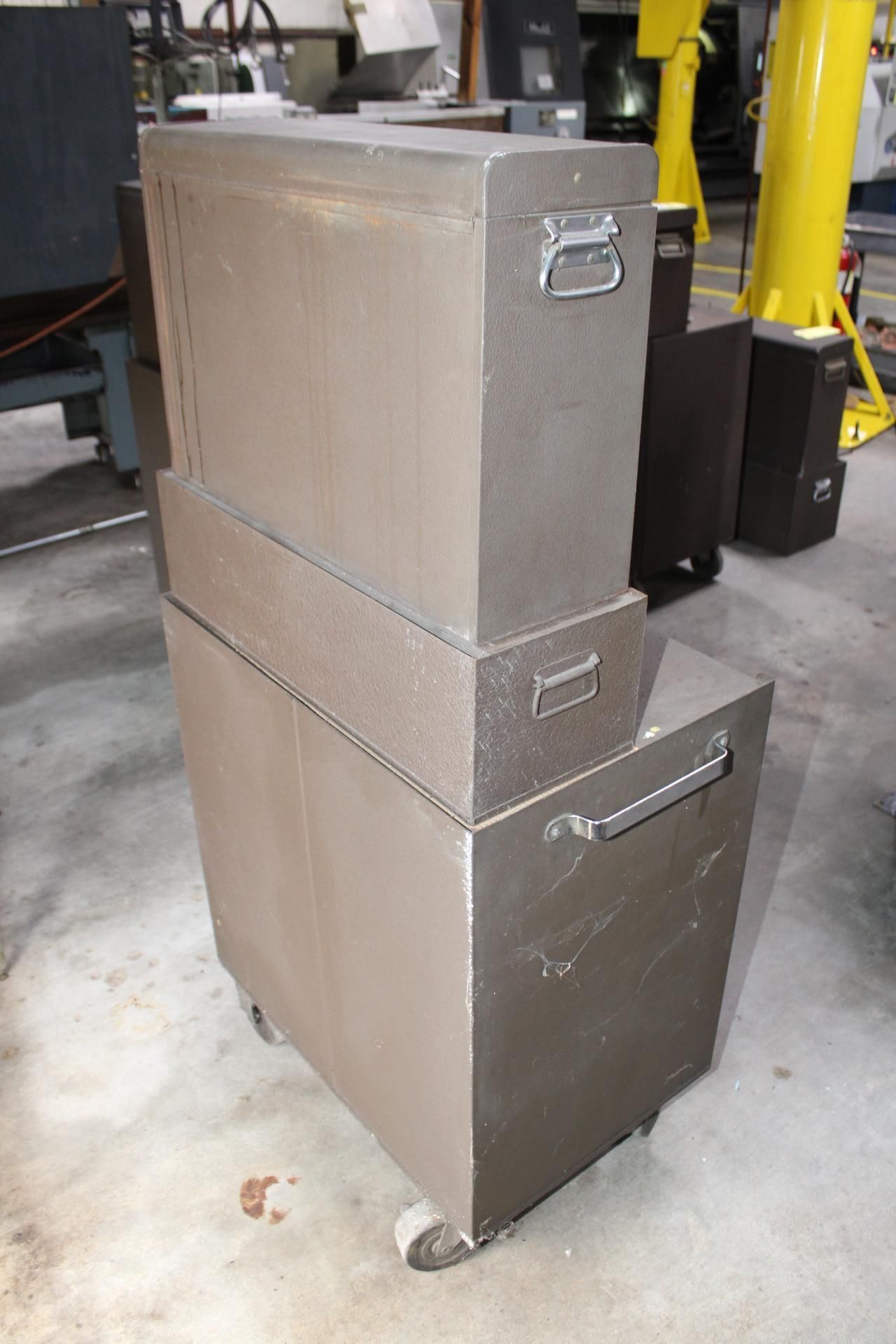 TOOL BOX SET, KENNEDY: (1) 11-drawer top box, (1) 2-drawer middle box ...