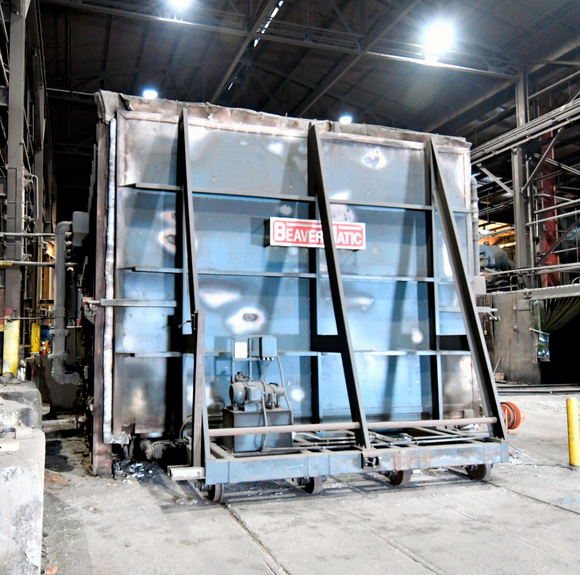 CAR-BOTTOM HEAT TREAT FURNACE, BEAVERMATIC MDL.12X8X12DGCBF, new 2012 ...