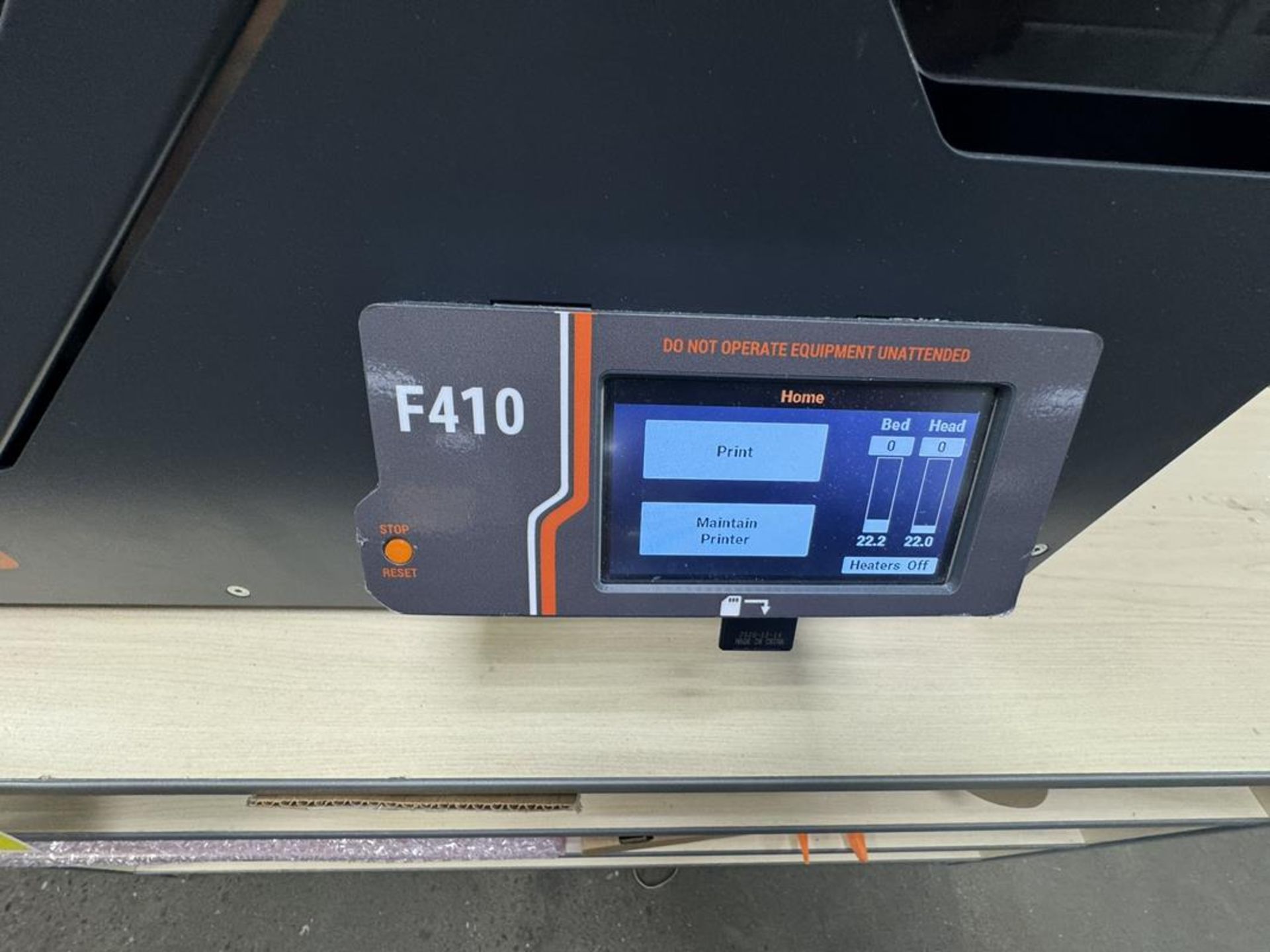 FUSION, F410, LARGE VOLUME, 3D PRINTER, S/N 5643 (SECOND FLOOR)