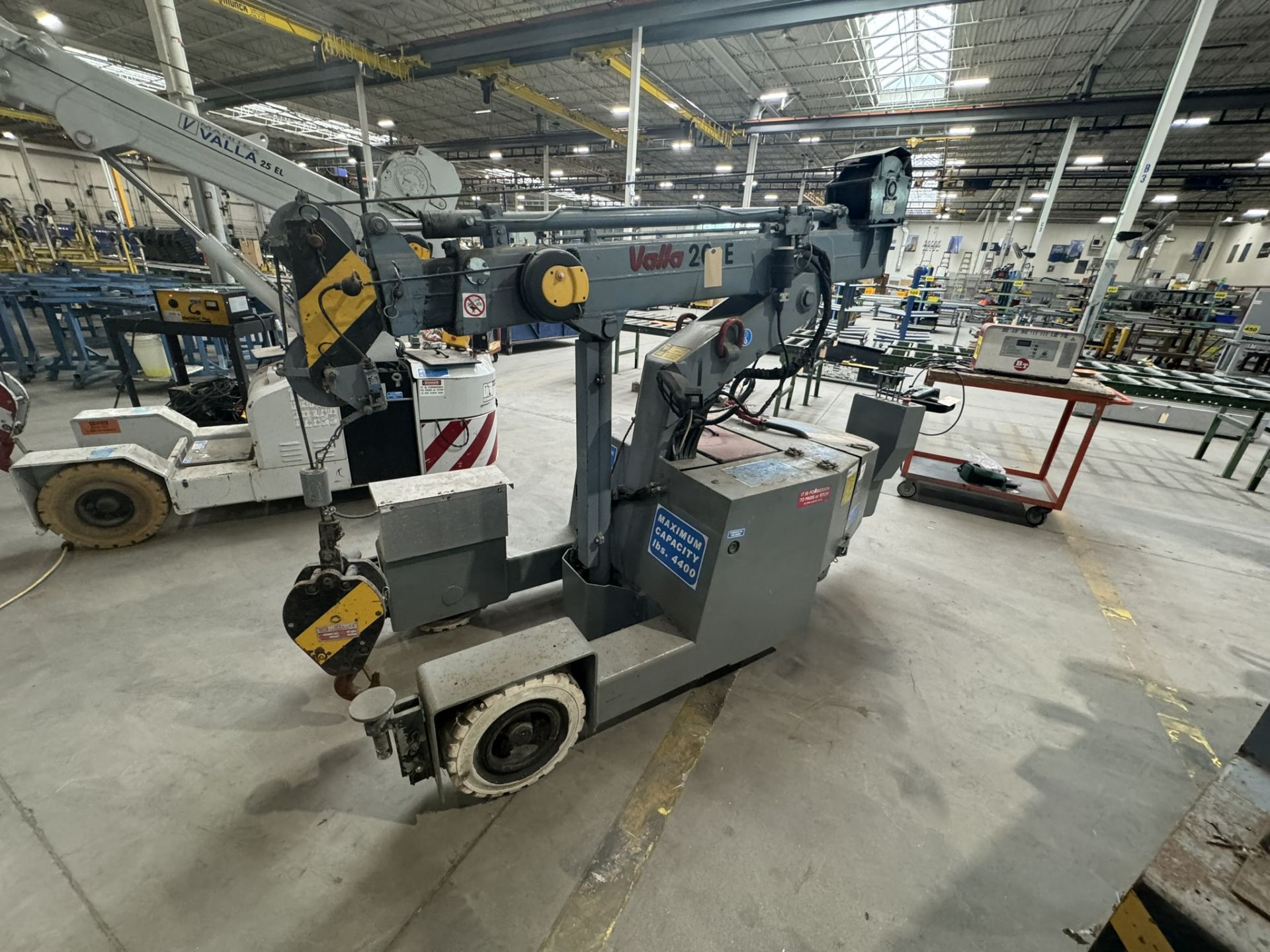 MANITEX, VALLA, 20E, 4,400 LBS., BATTERY POWERED, MOBILE CRANE, 2008, S ...