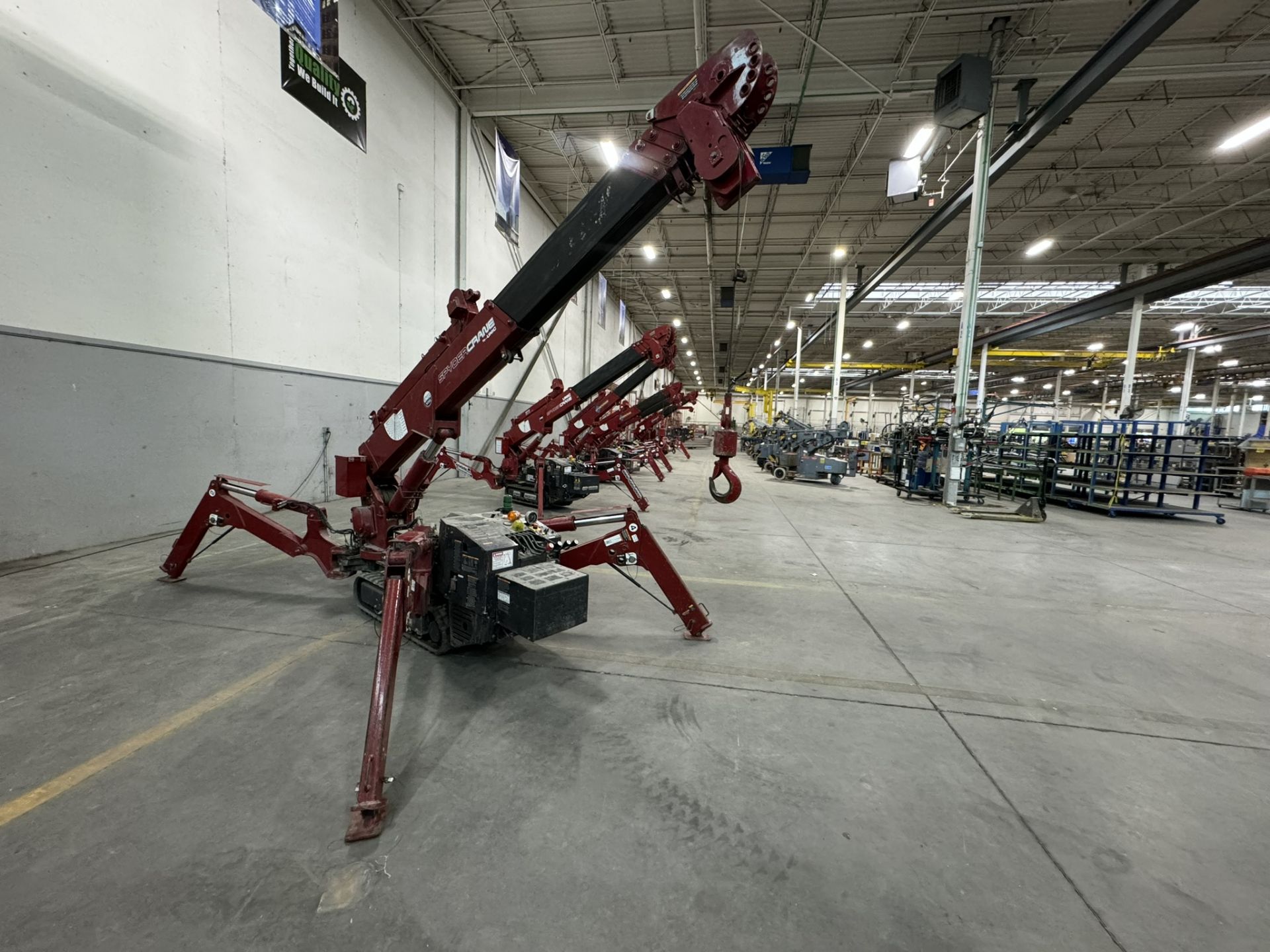 UNIC, SPYDERCRANE, URW295CP1UR, 6,450 LBS., BATTERY POWERED, MINI ...