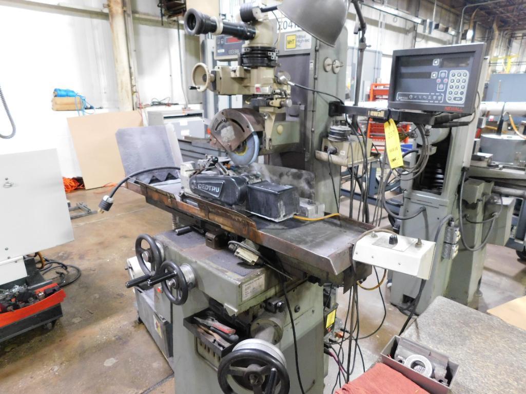 Mitsui-High Tec Model MSG-200MH 6" x 12" Hand Feed Surface Grinder, S/N ...