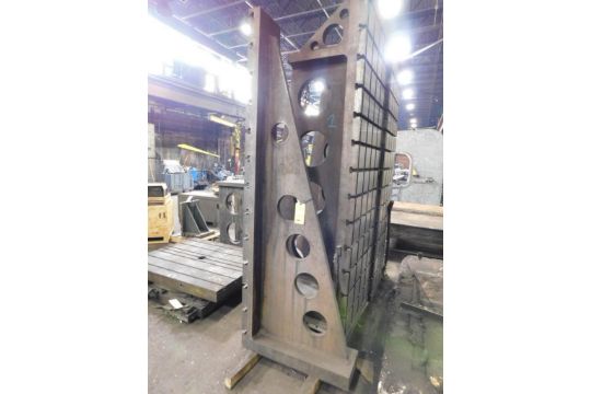 12" x 104" T-Slot Angle Plate