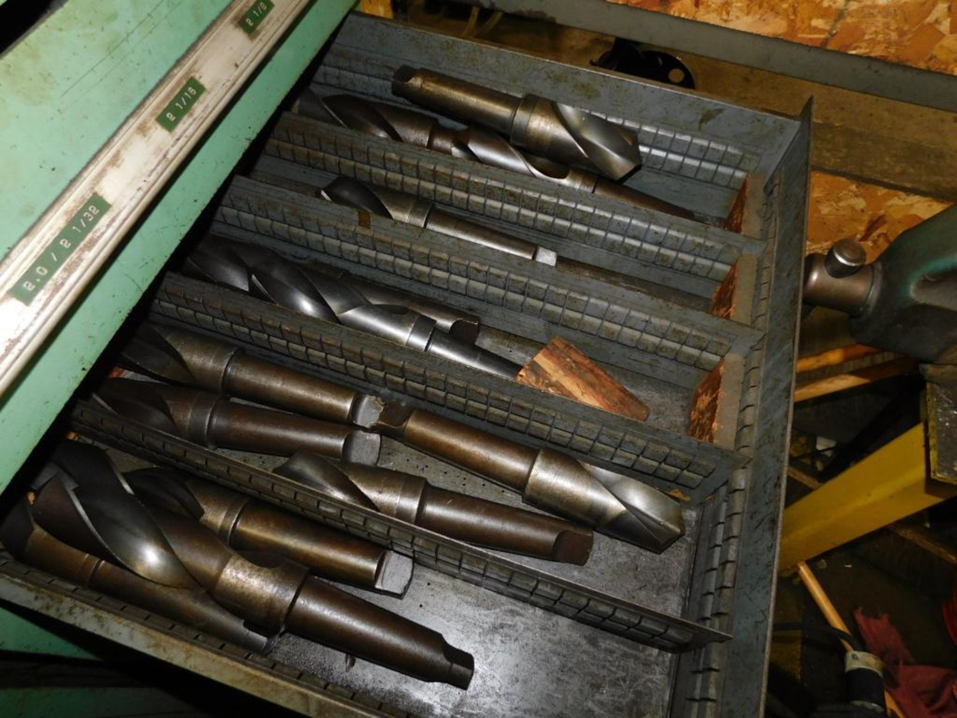 { Group of lots: 244, 245 } LOT: (2) Tooling Cabinets w/Large Quantity ...