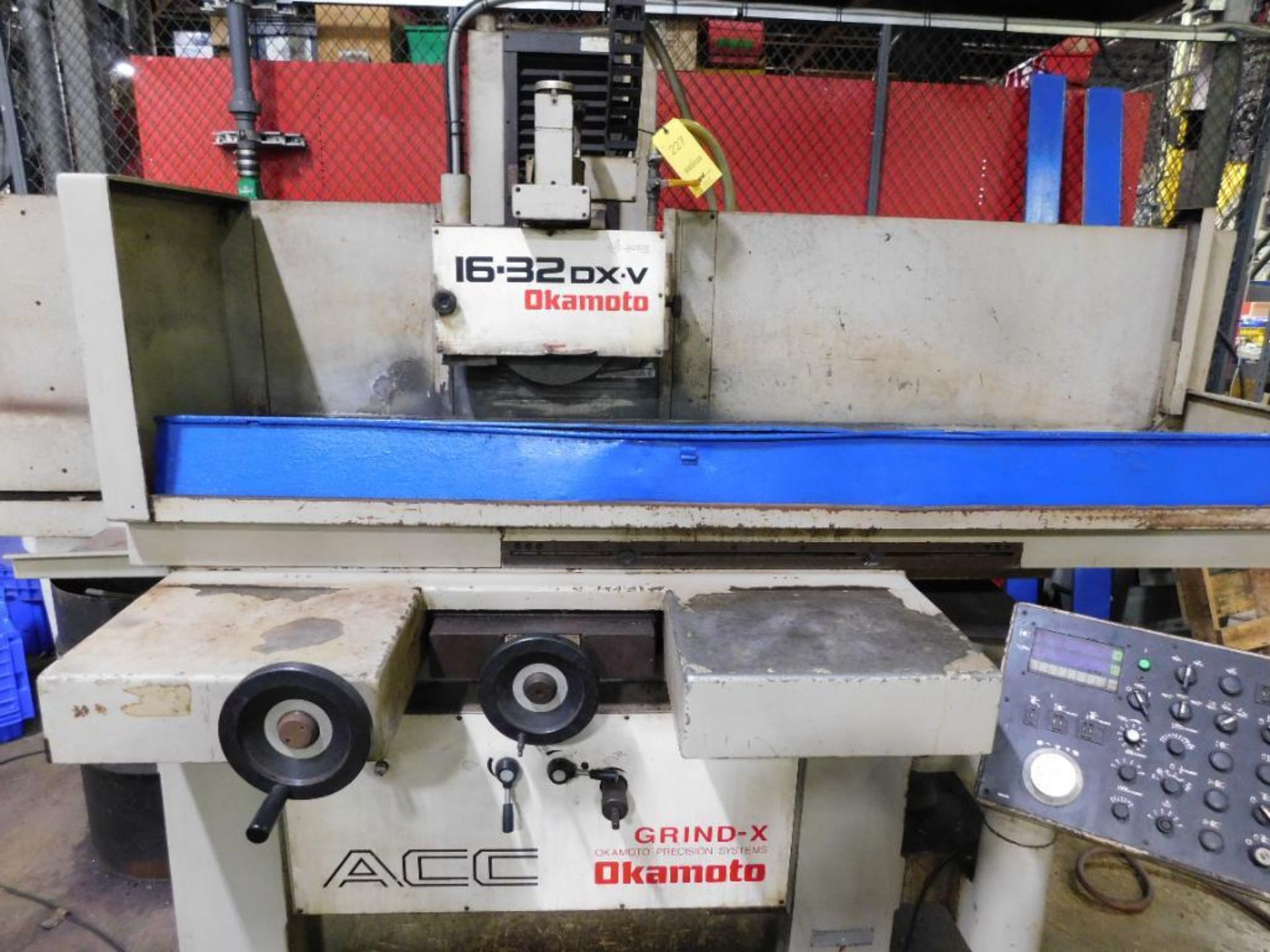Okamoto Model ACC 16-32 DXV 16" x 32" Hydraulic Surface Grinder, S/N ...