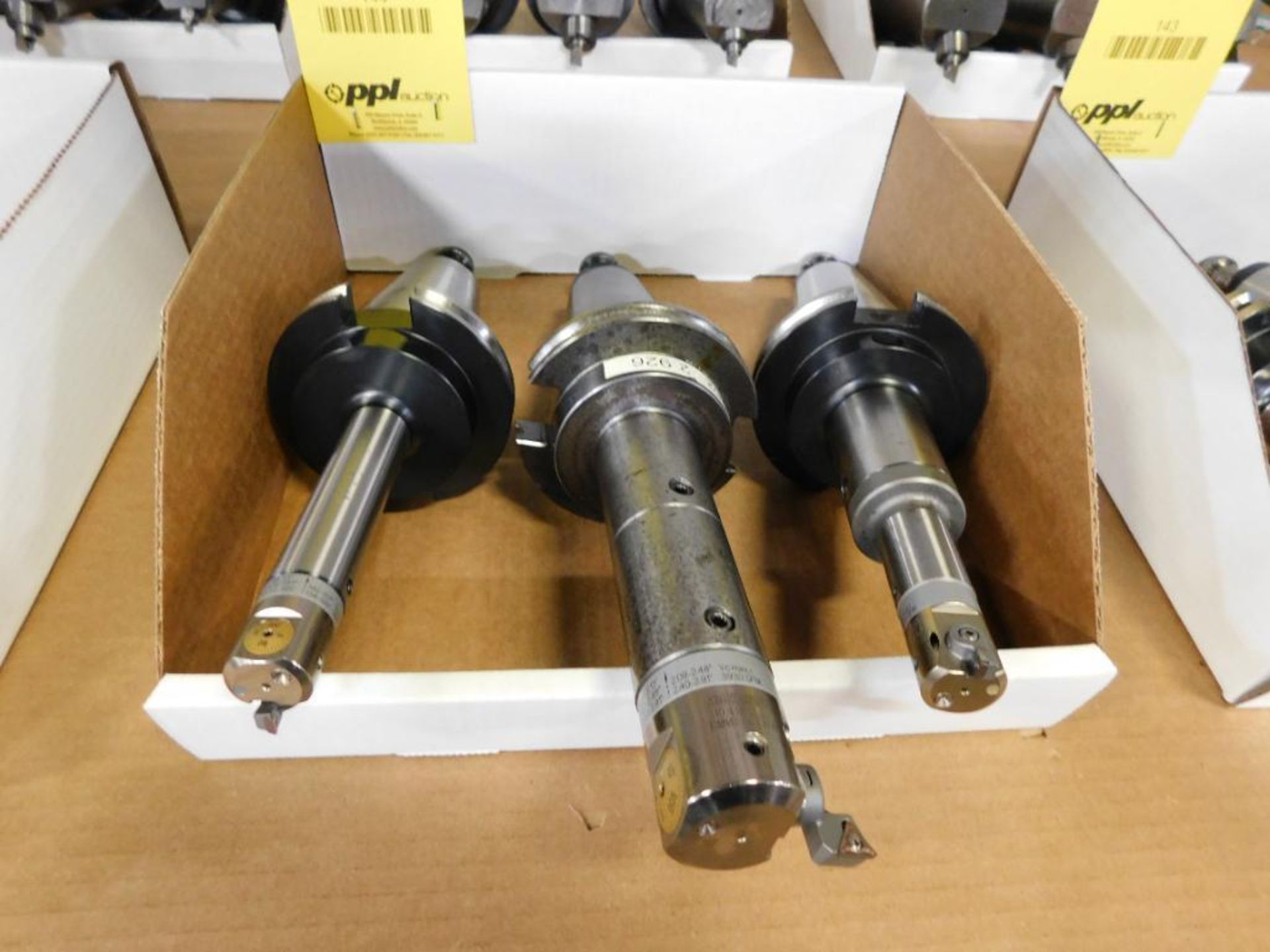 { Choice of lots: 143, 144, 145 } LOT: (3) Big Kaiser CAT 50 Boring Heads