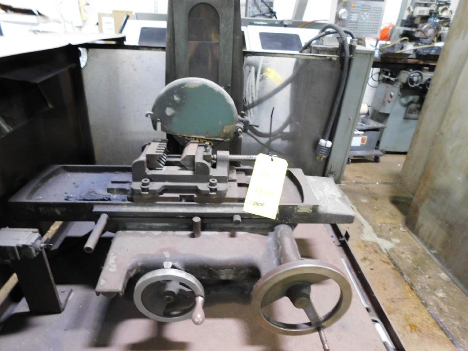 Hand Feed Surface Grinder w/Cut Off Attachment