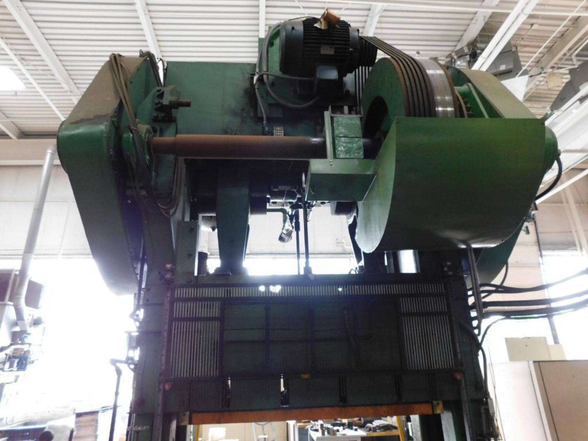 Johnson S2-250-72-36-A.C. 250 Ton Straight Punch Press, 72" x 38-1/2 ...
