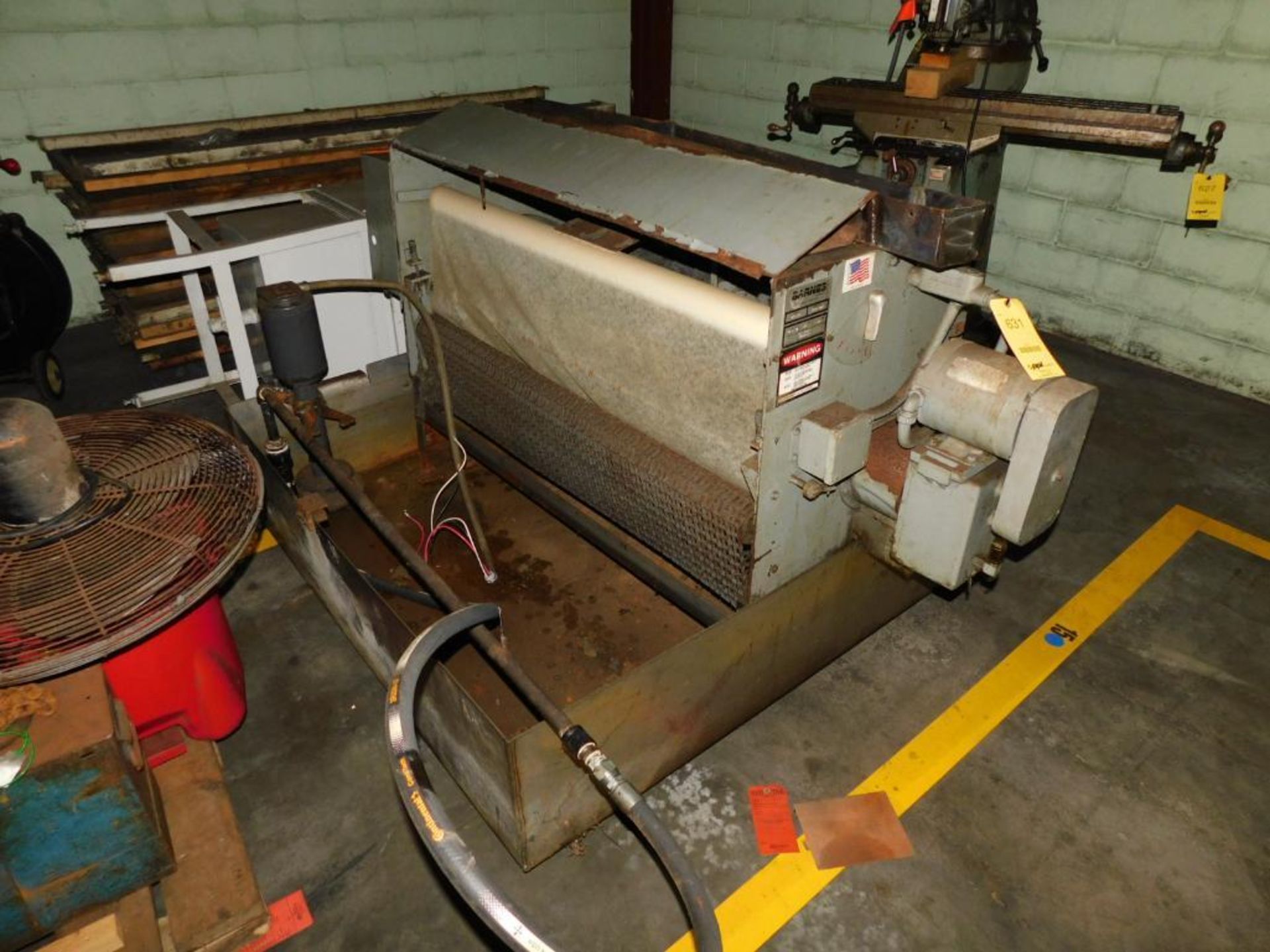 Barnes Model MPE-25 Filtration Unit, S/N TCSP-9037 (LOCATED IN ...