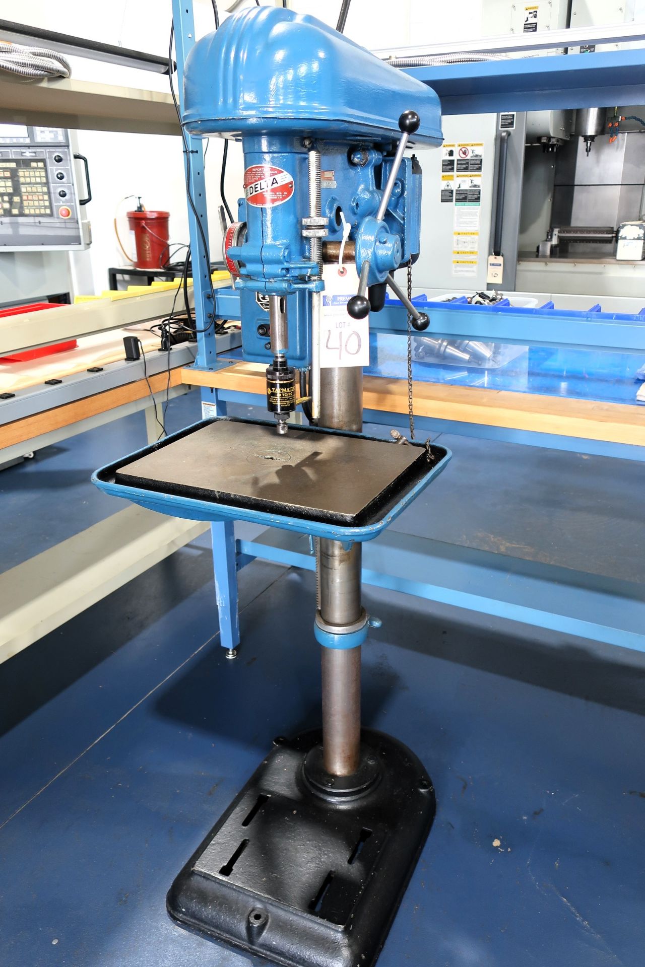 Delta Rockwell 15" Drill Press with Tapmatic Tapping Head