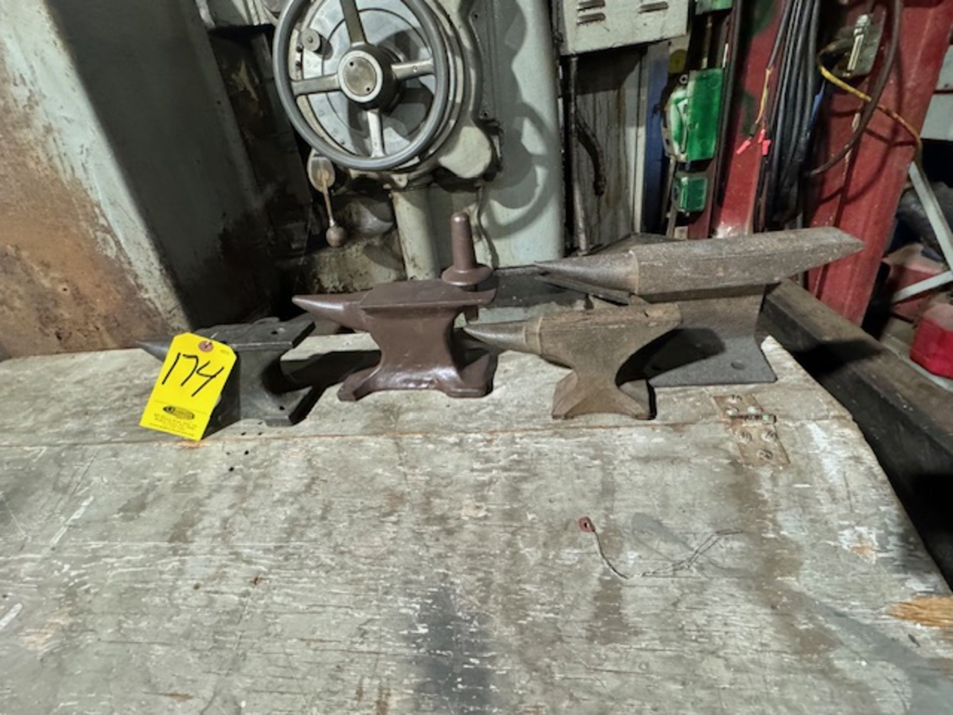 COLLECTION OF 4 BENCH TOP ANVILS (Located in Southampton, PA)