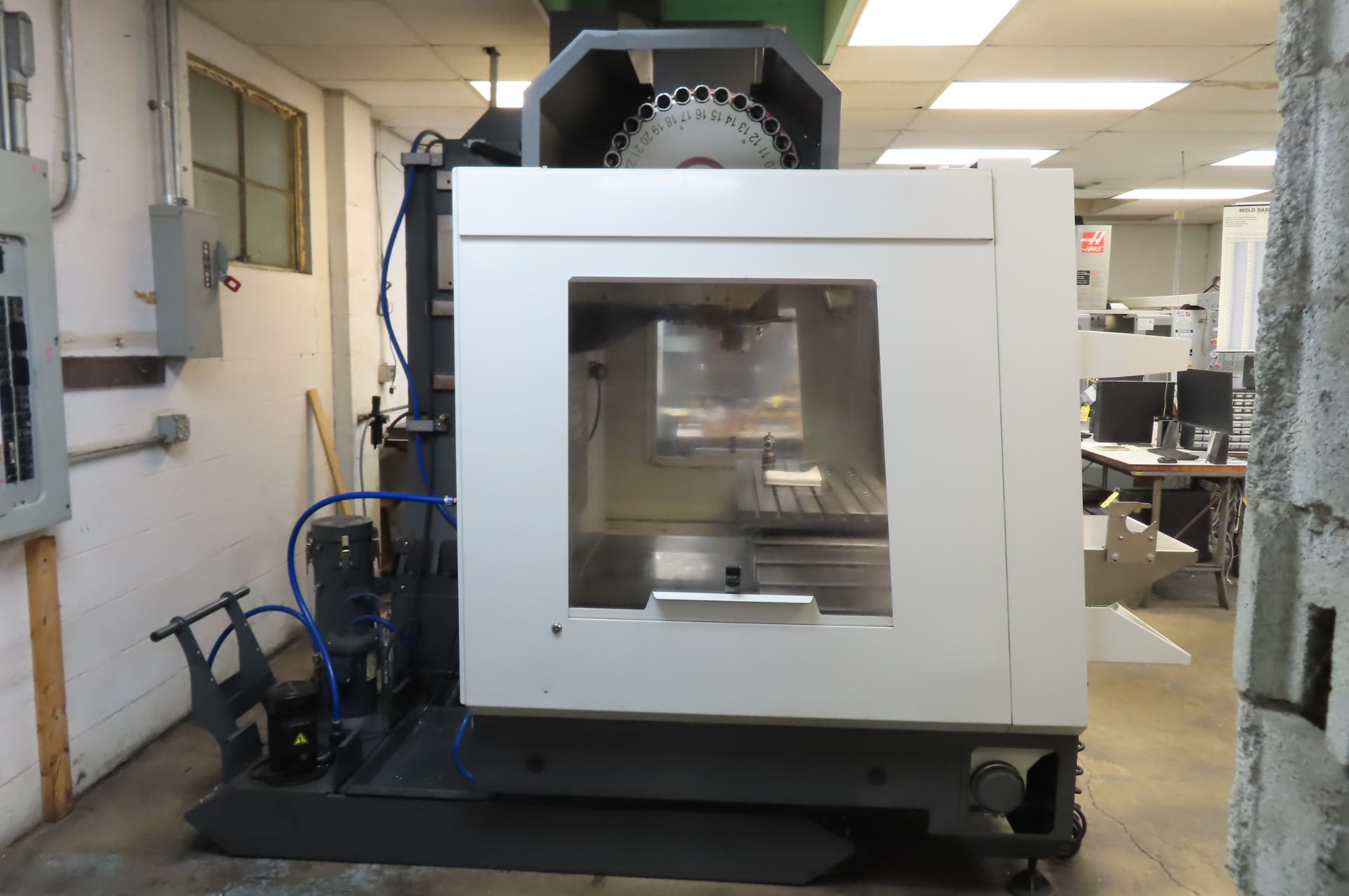 2018 HAAS VF-3YT CNC VERTICAL MACHINING CENTER, S/N 1155427, HAAS CNC ...