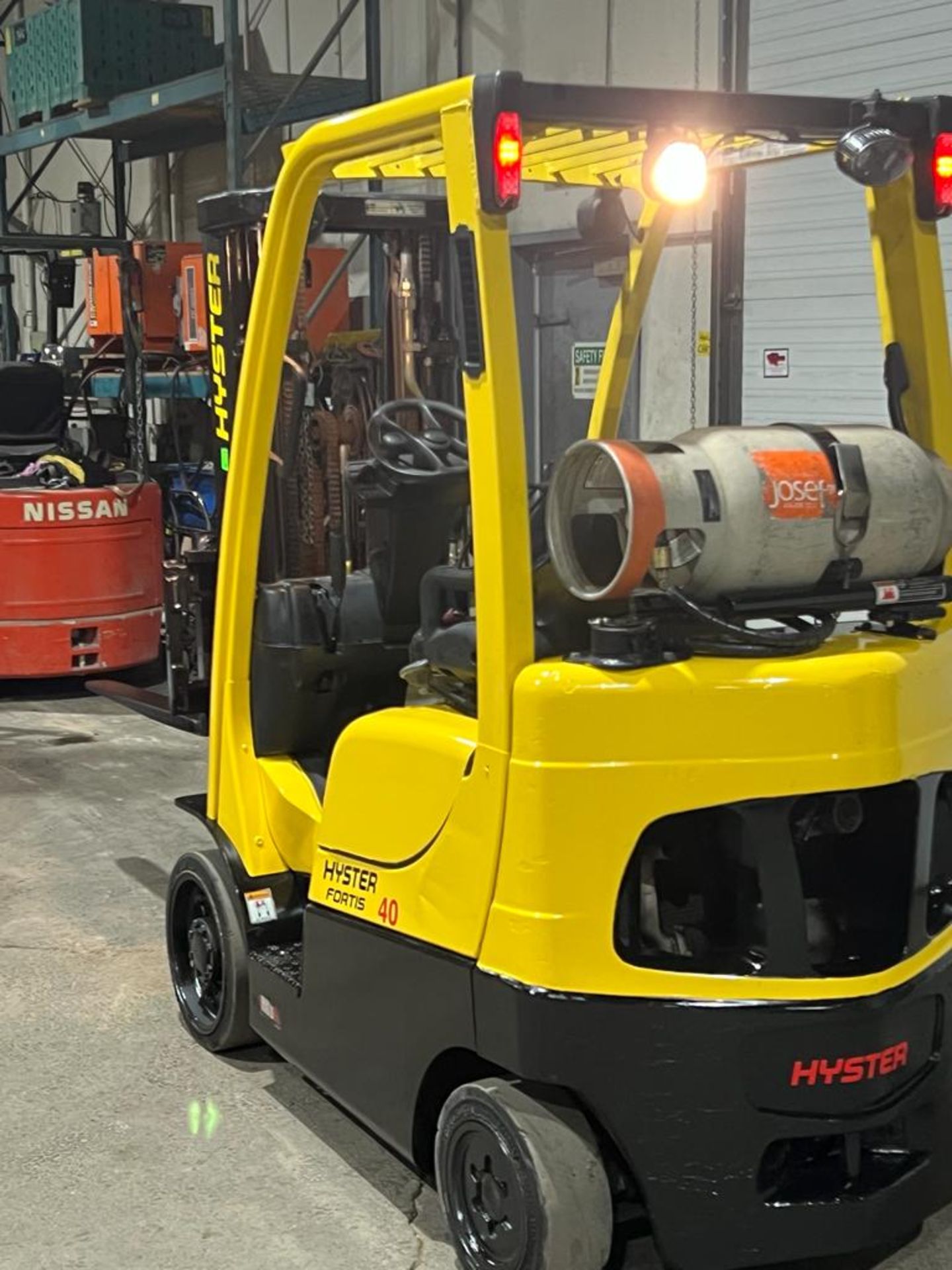 2019 Hyster 4,000lbs Capacity LPG (Propane) Forklift with sideshift and ...