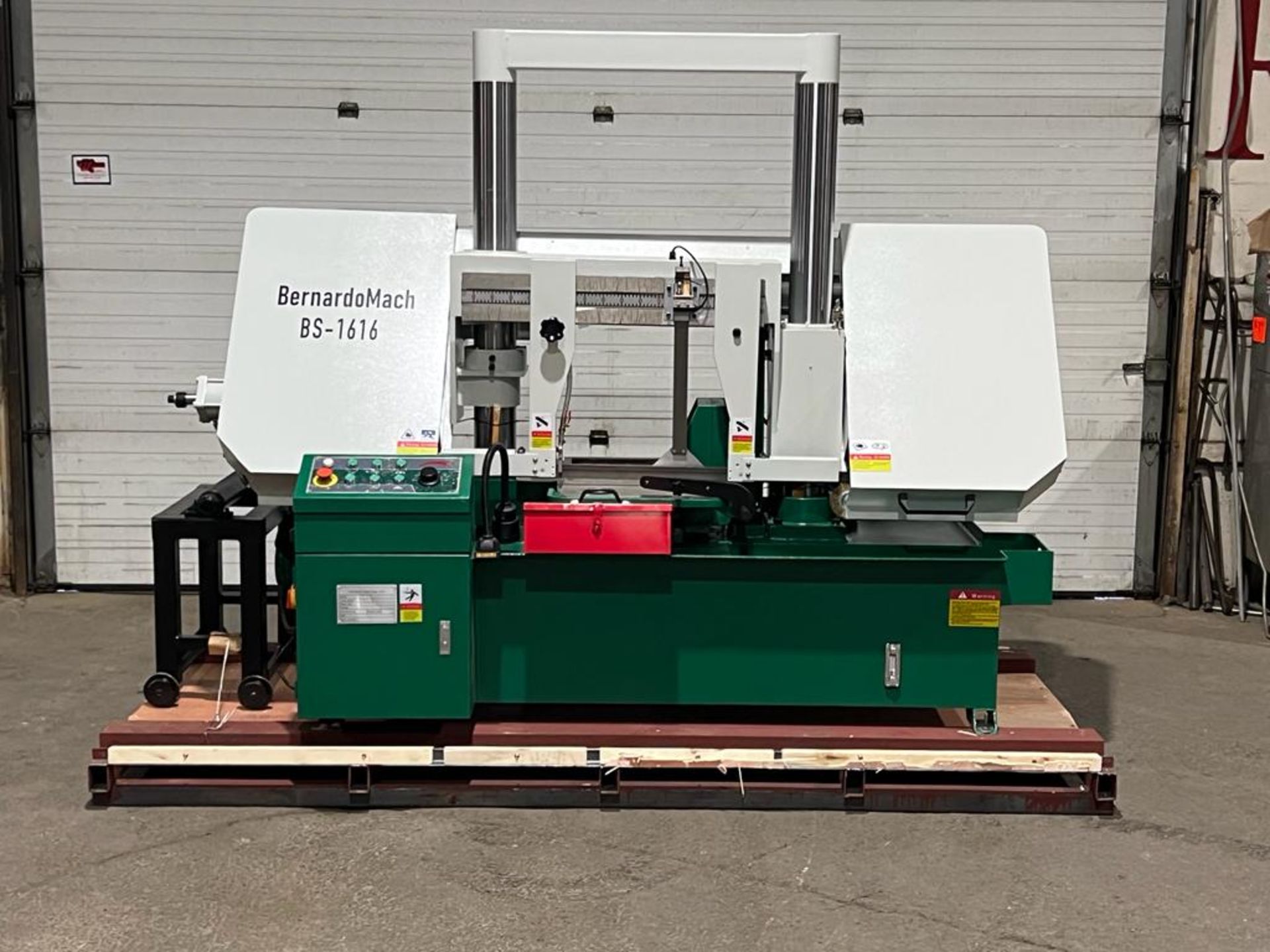 Bernardo Mach BS-1616 Horizontal Band Saw - 16 X 16 inch CUTTING ...