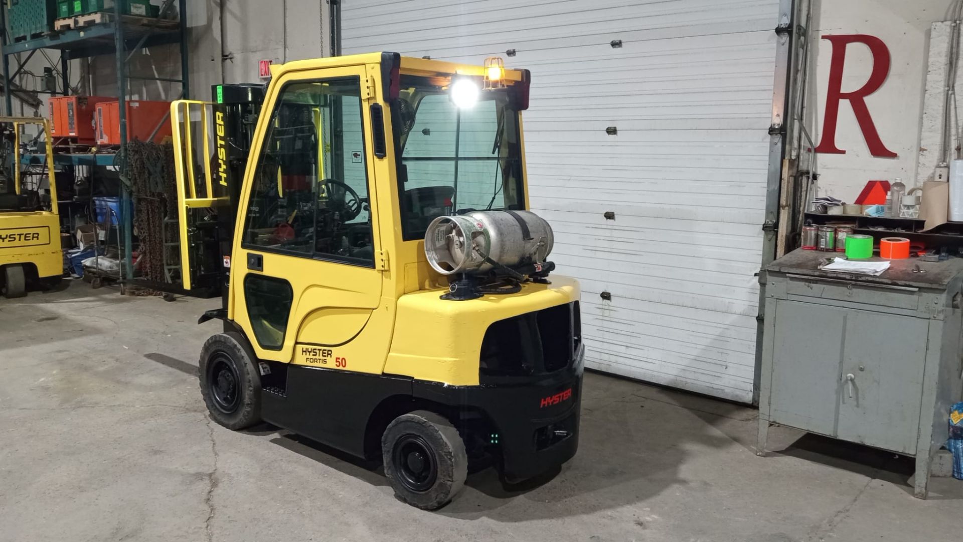 2016 Hyster 5,000lbs capacity LPG (Propane) Outdoor Forklift with ...