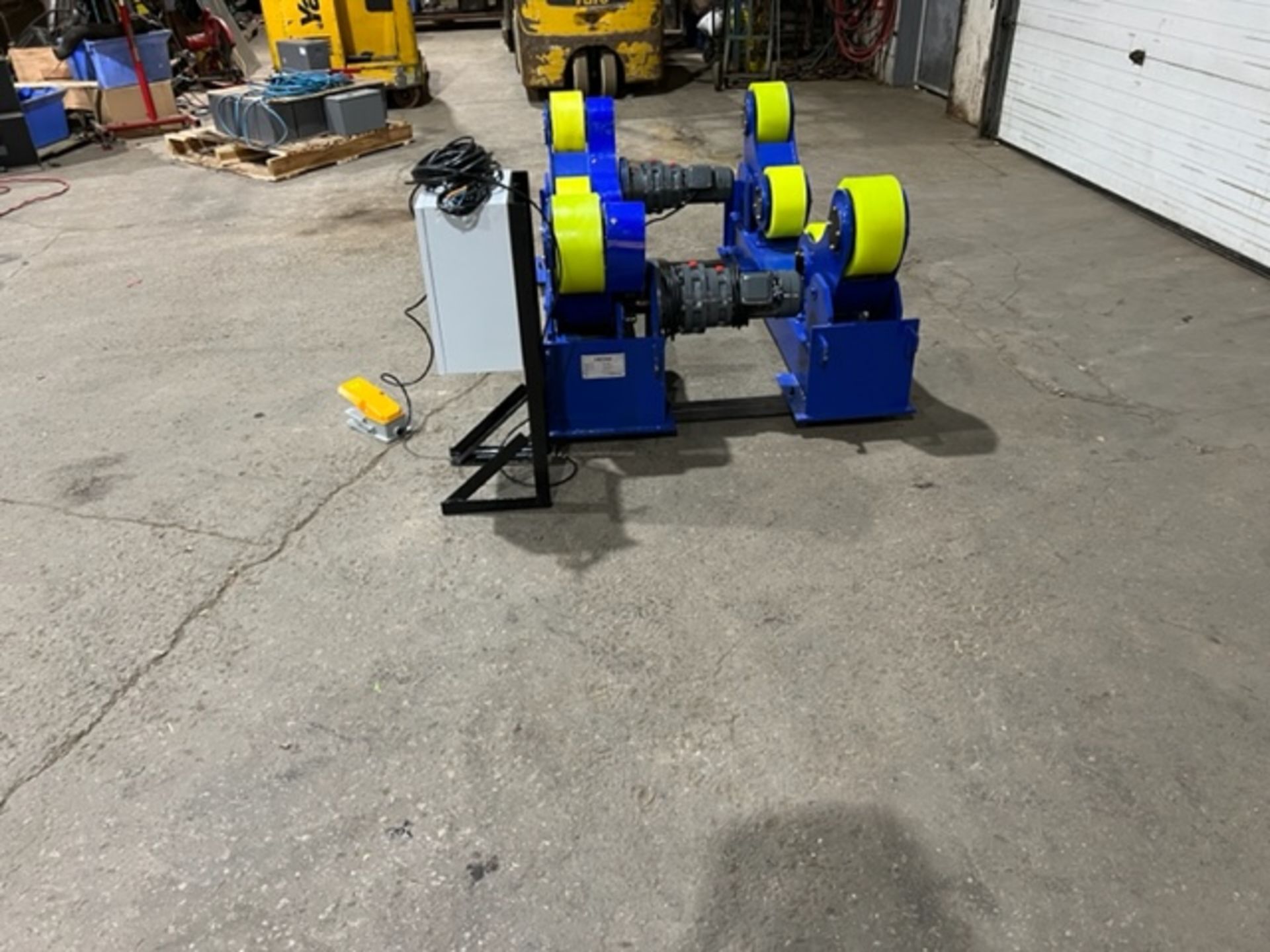Verner model Power tank rolls - Powered turning roll and idler 20 ...