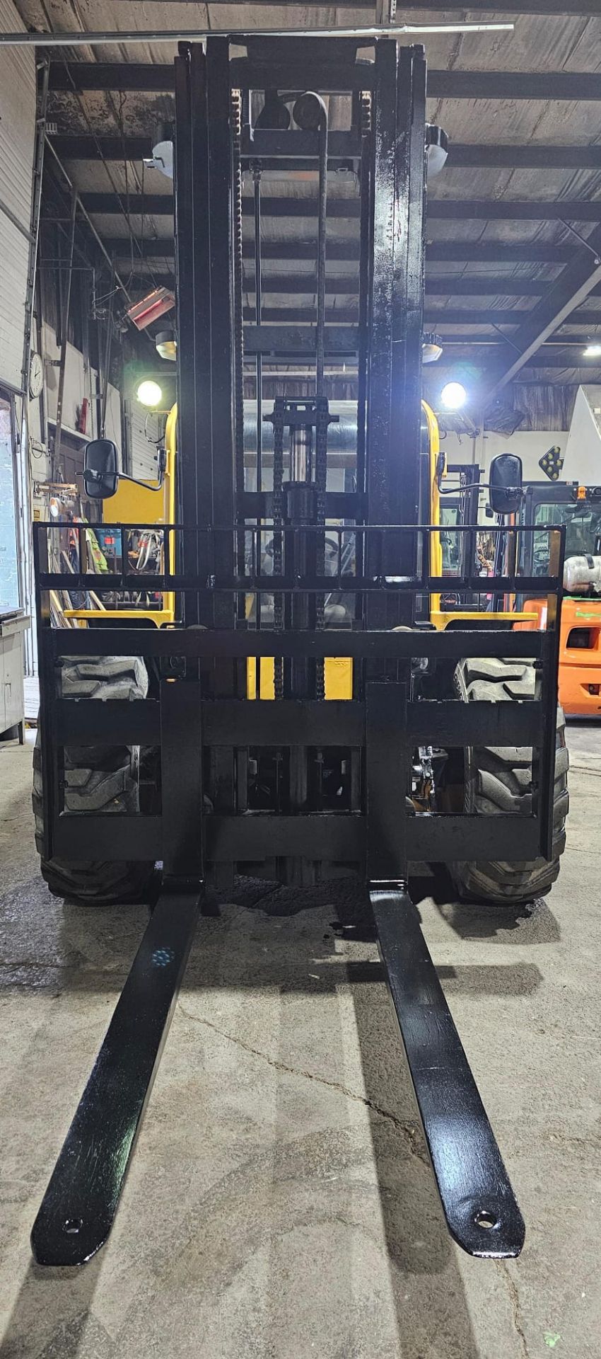 2013 SELLICK 10,000lbs Capacity OUTDOOR FORKLIFT 72" Forks & sideshift ...
